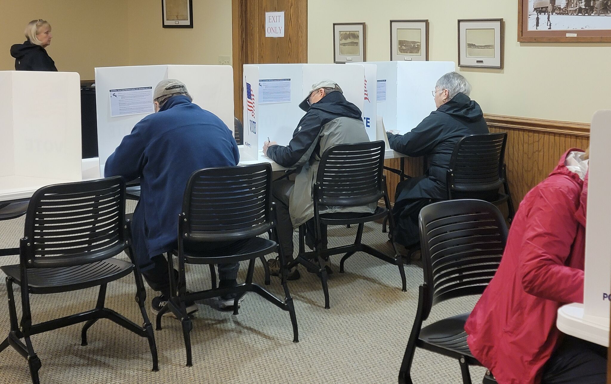 Polls open for general election through 8 p.m.