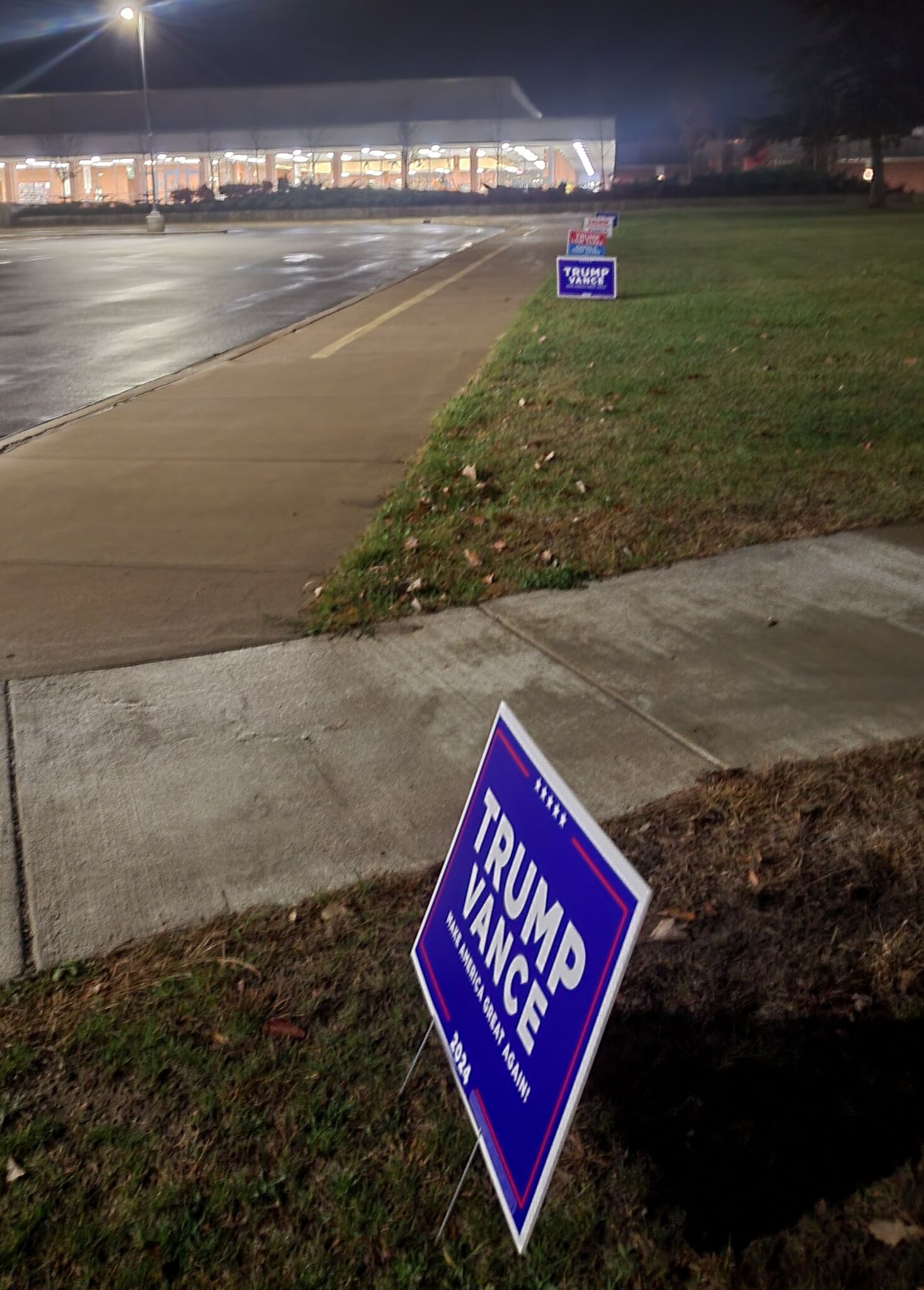 County clerk: Campaign signs not allowed on grounds of polling places