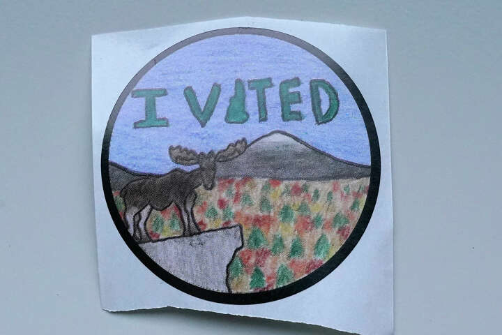 Michigan's werewolf 'I Voted' sticker selling for up to $500 on eBay