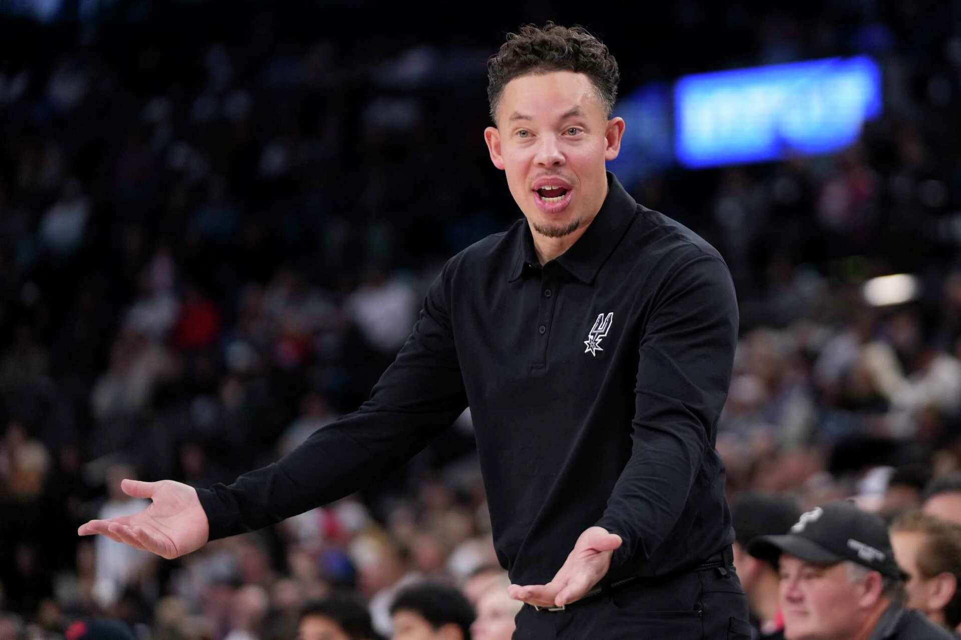 Acting coach Mitch Johnson has San Antonio Spurs' ears