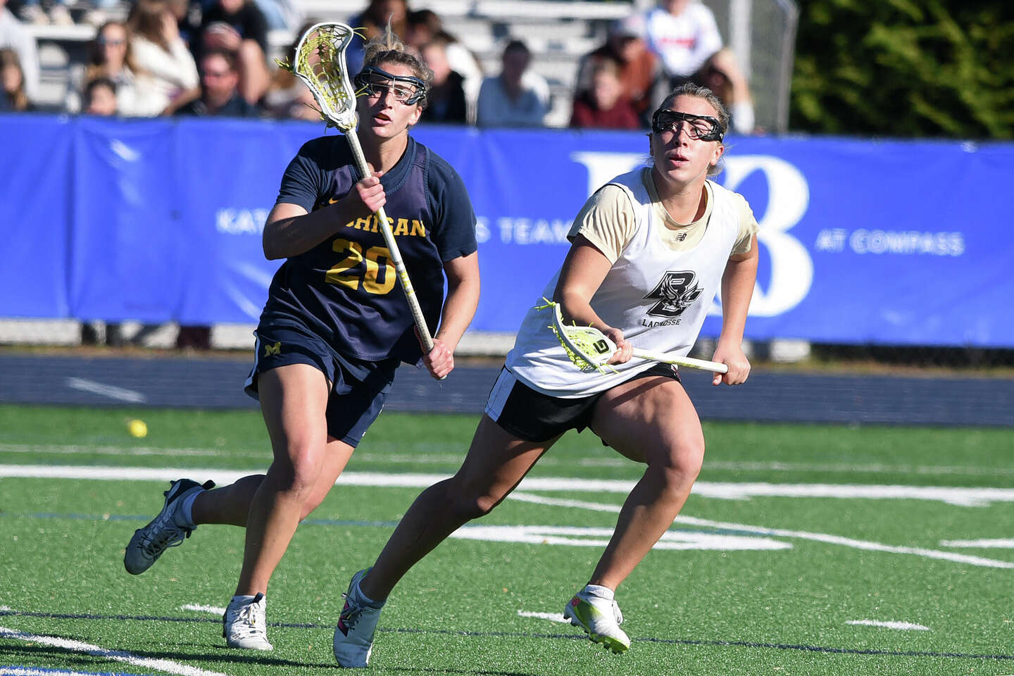 CT lacrosse stars in Boston College-Michigan scrimmage in Darien
