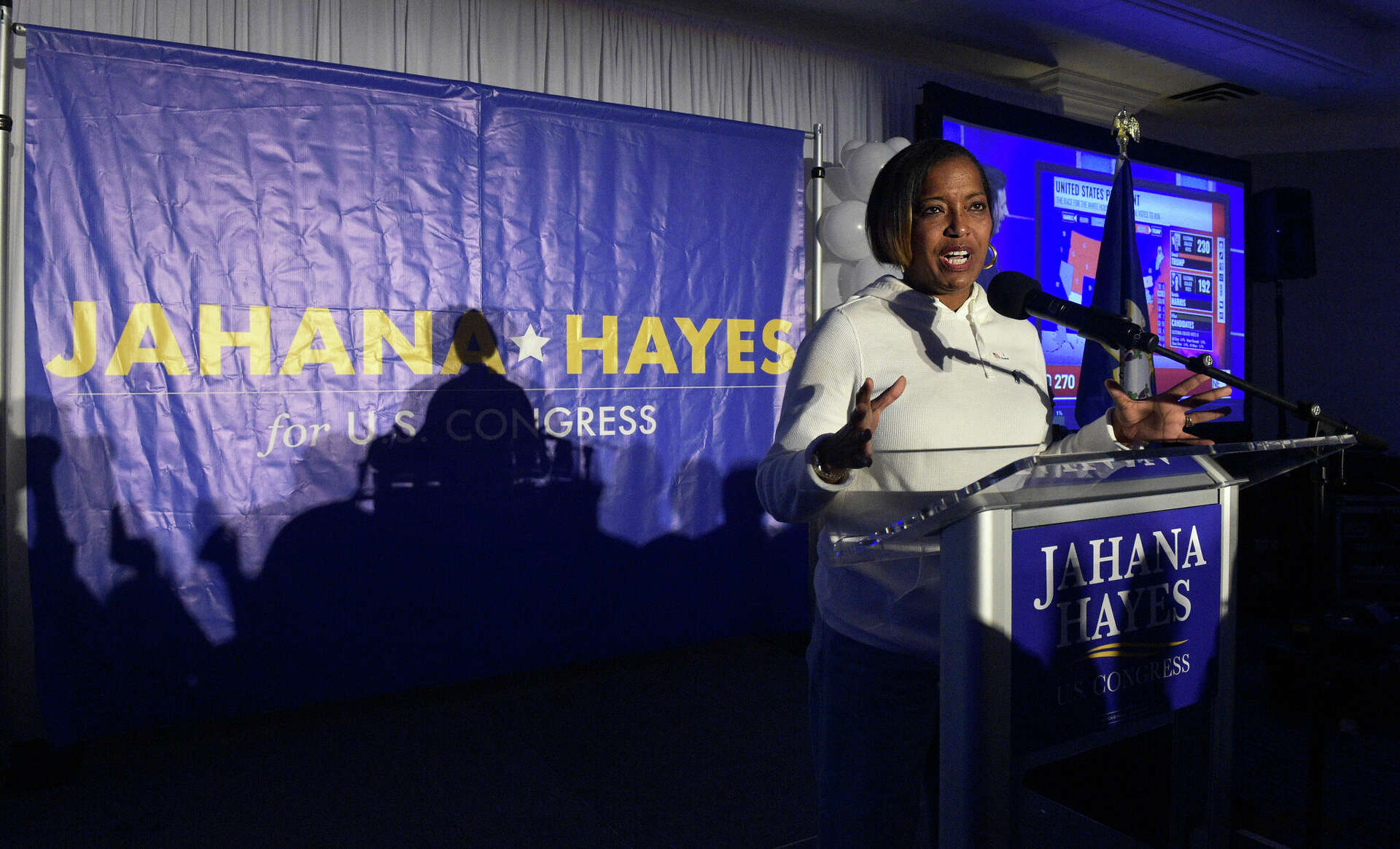 U.S. Rep. Jahana Hayes wins vs. Logan in CT 5th District race