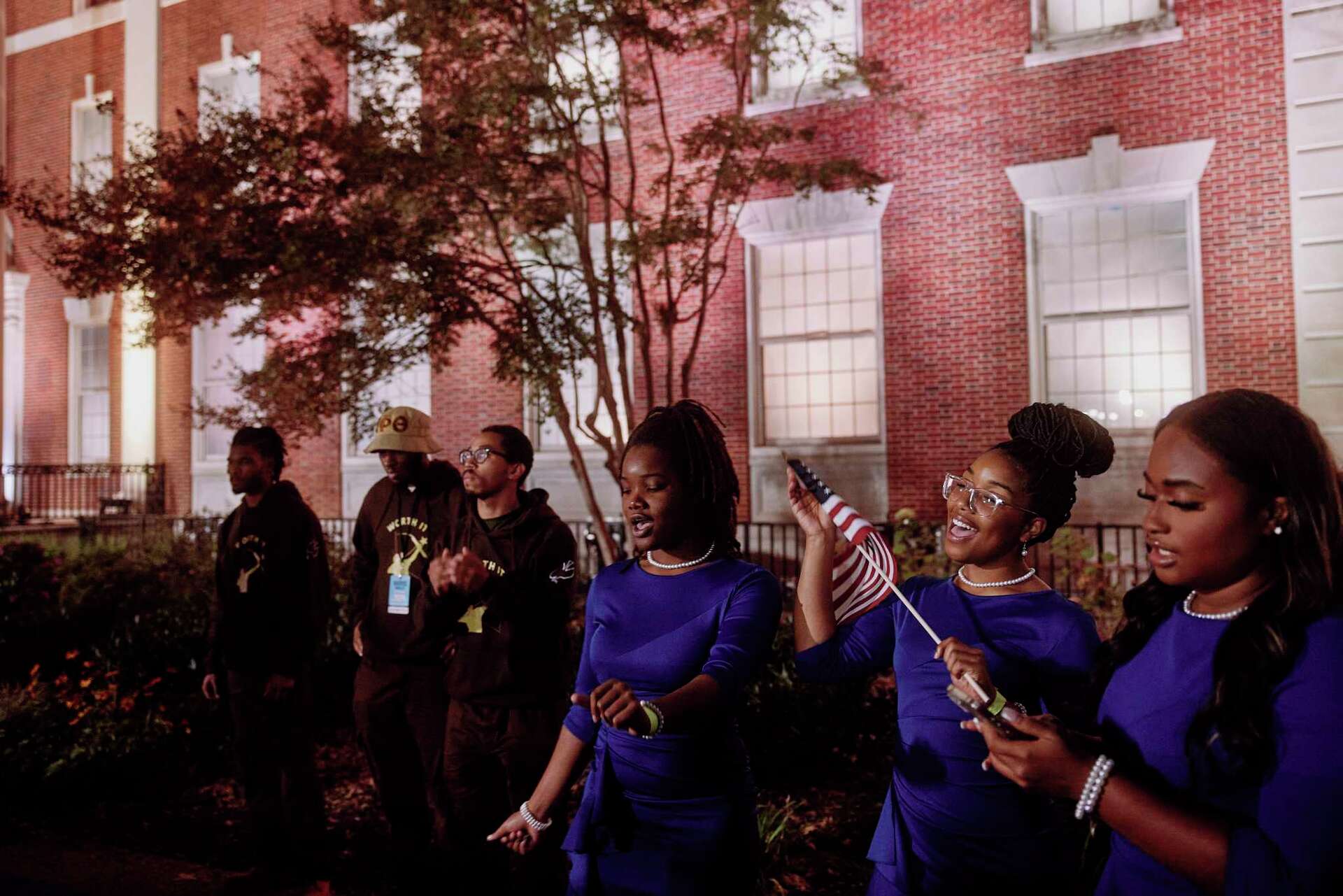 Kamala Harris party came to a gloomy end with no public appearance