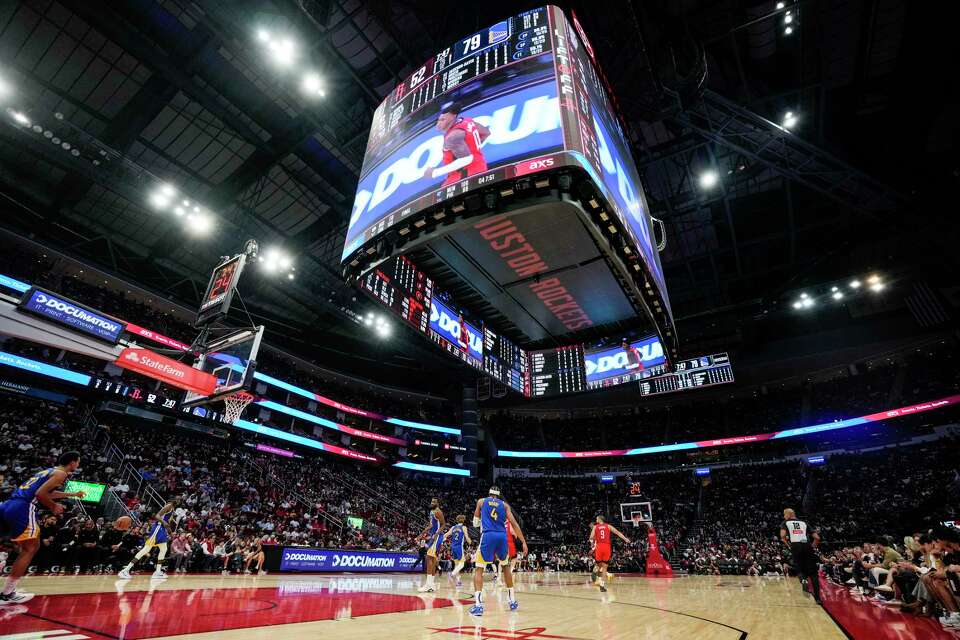 Houston Rockets: A control-room peek at Toyota Center scoreboard show