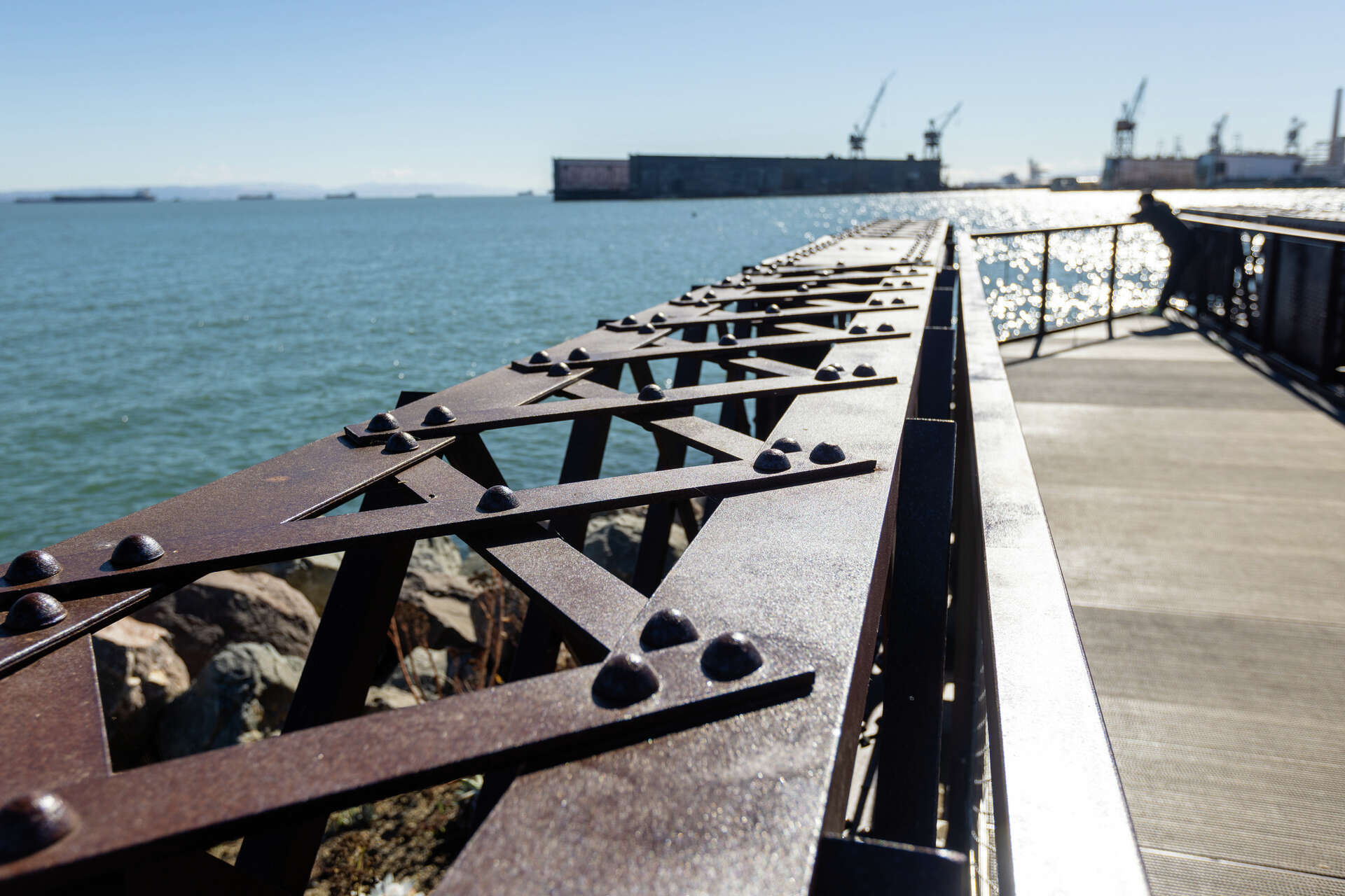 How steel from the old Bay Bridge ended up all across California