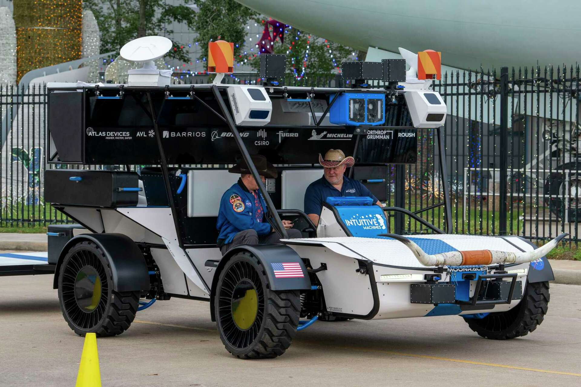 Houston's Intuitive Machines unveils Moon RACER