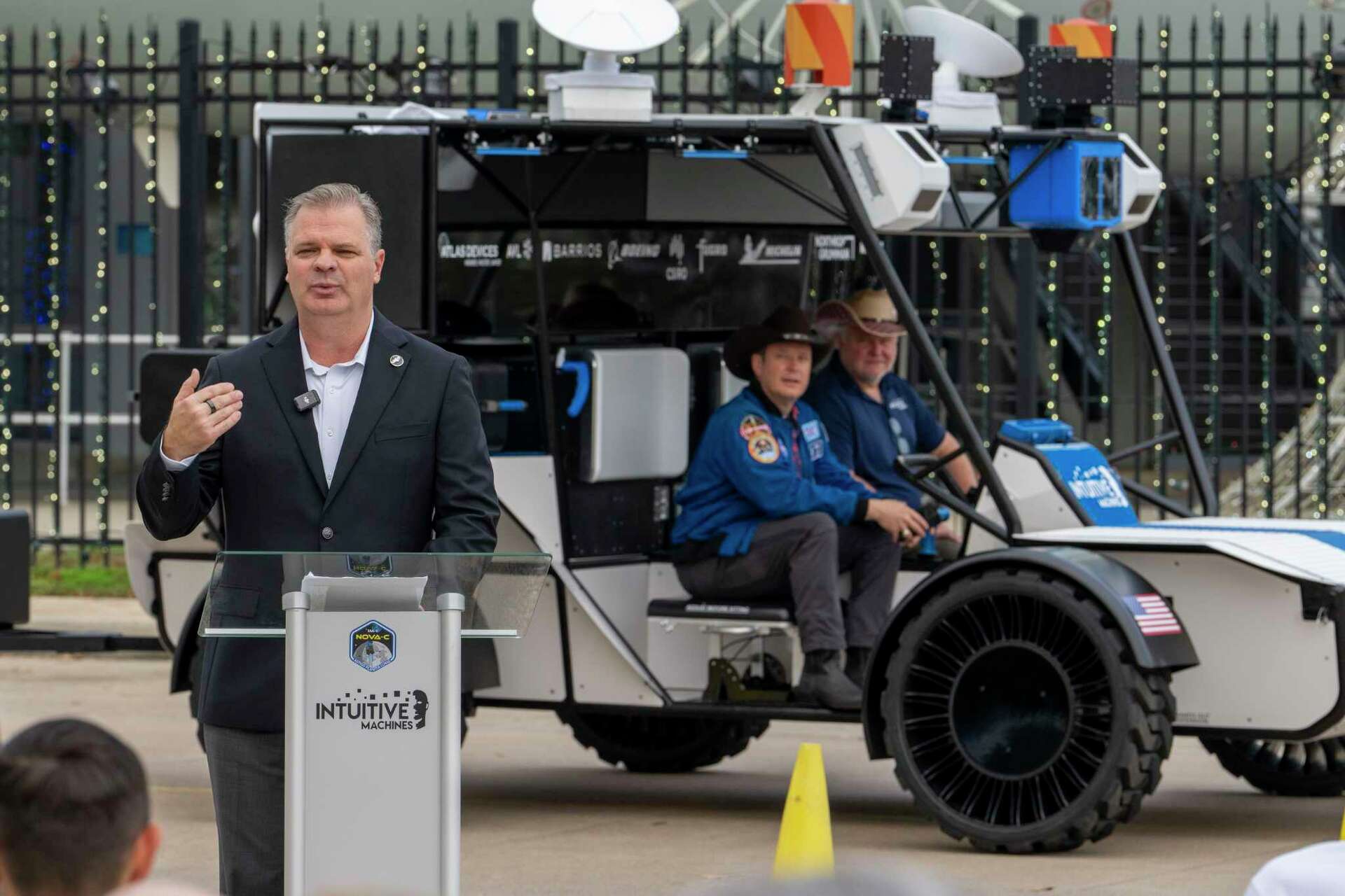 Houston's Intuitive Machines unveils Moon RACER