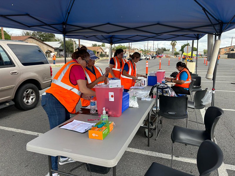 Laredo Health hosts 1st flu vaccination drive since COVID pandemic