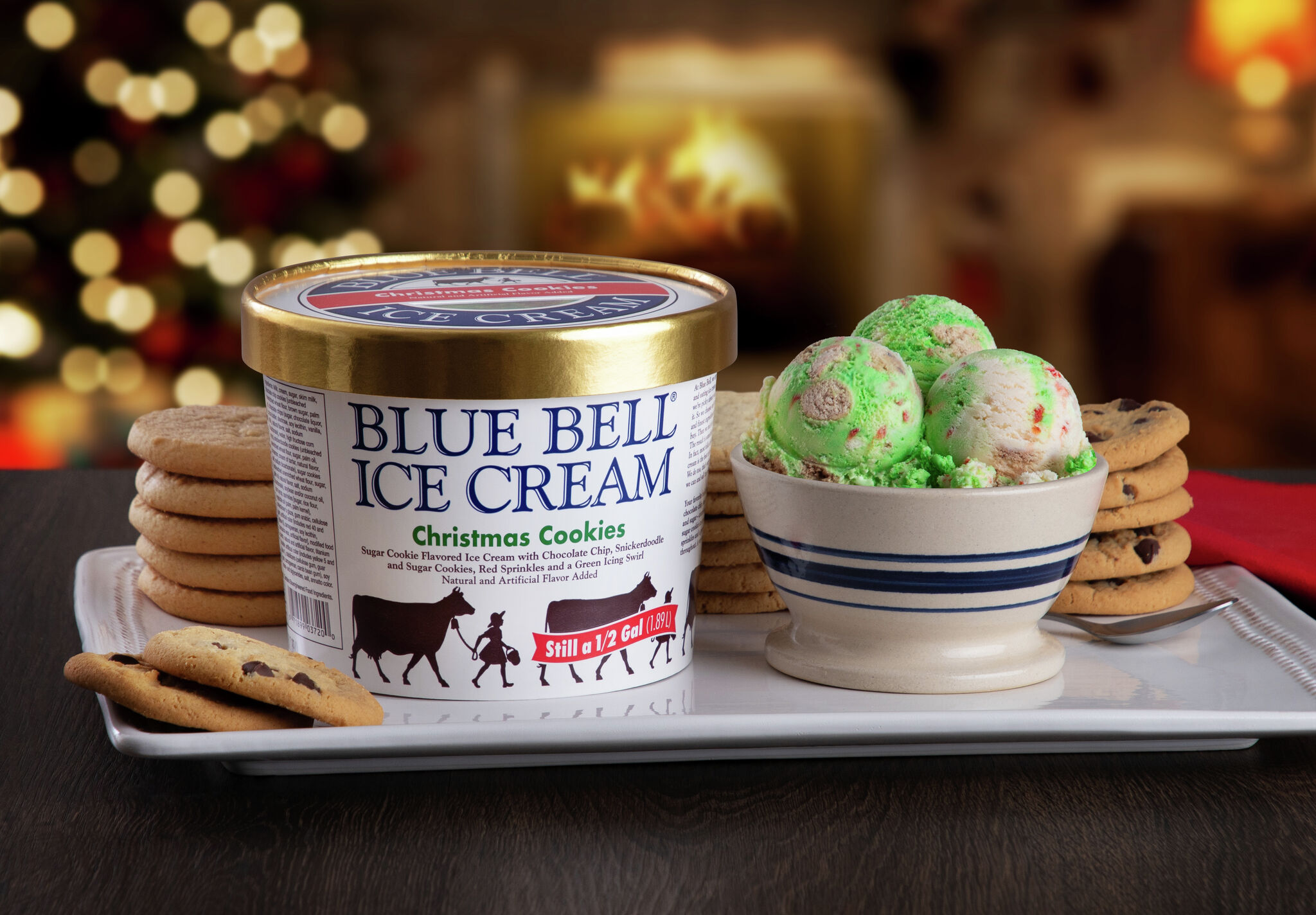 Blue Bell brings back Christmas Cookies Ice Cream