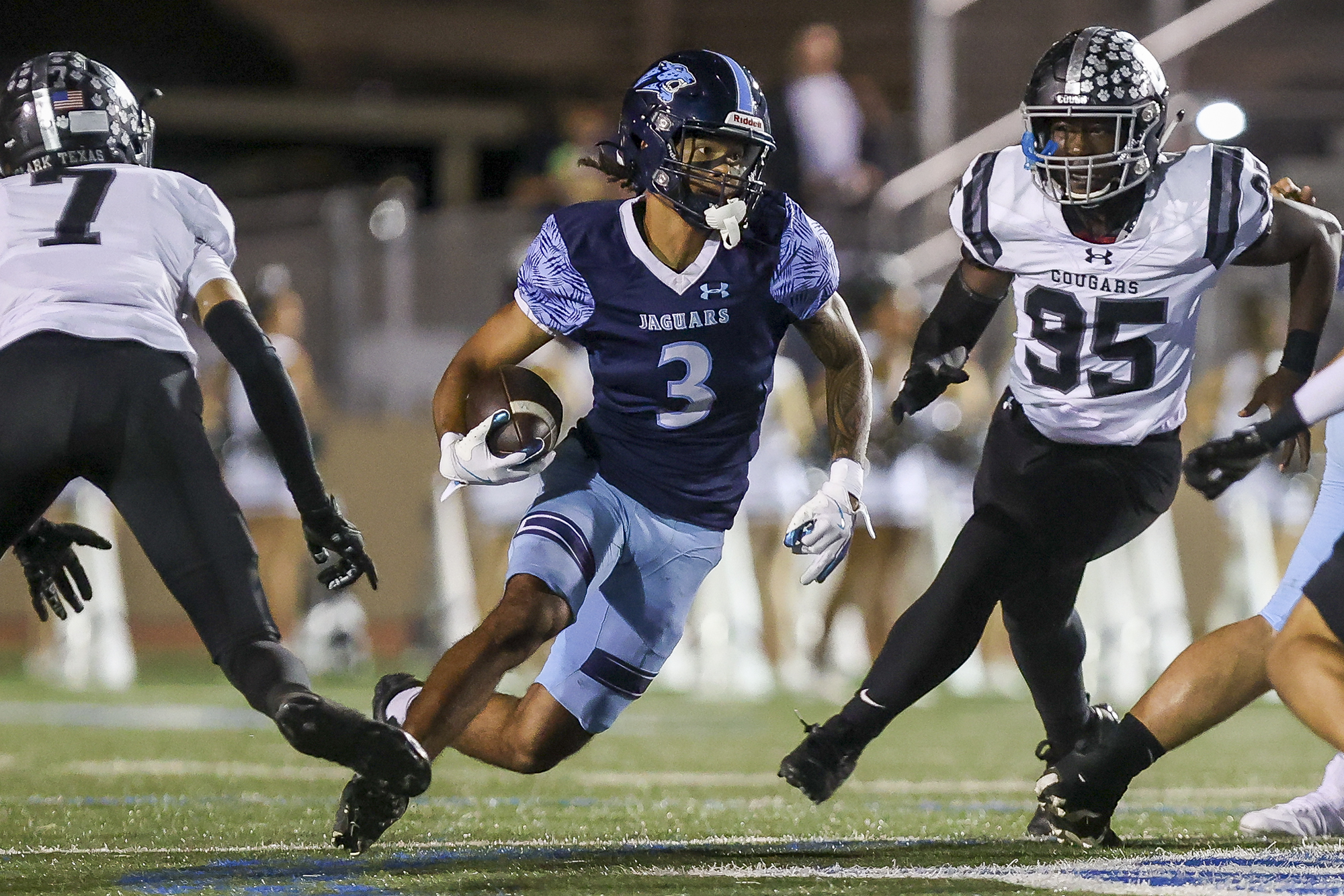 Johnson football beats Clark to claim District 27-6A title
