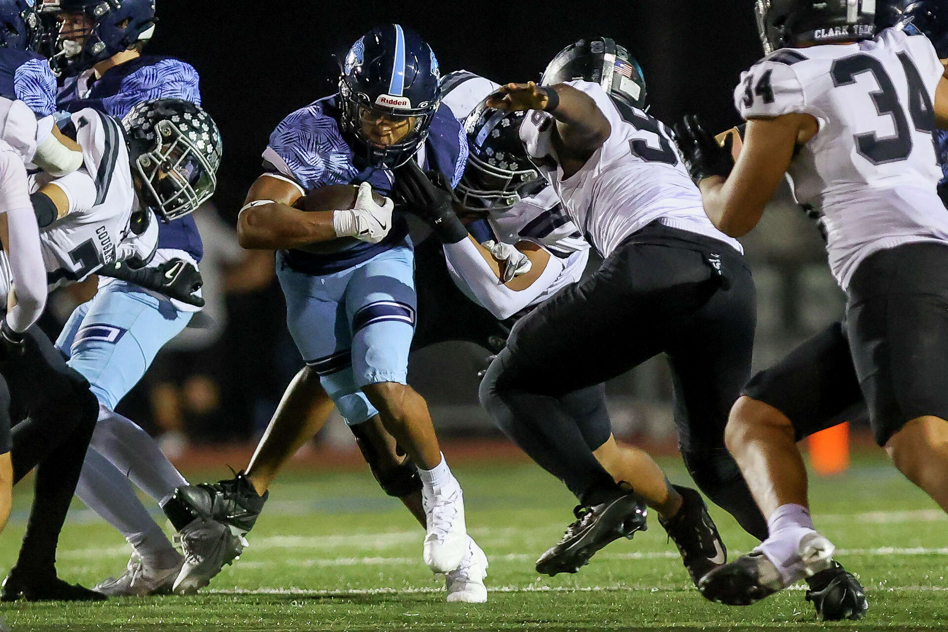 Johnson football beats Clark to claim District 27-6A title