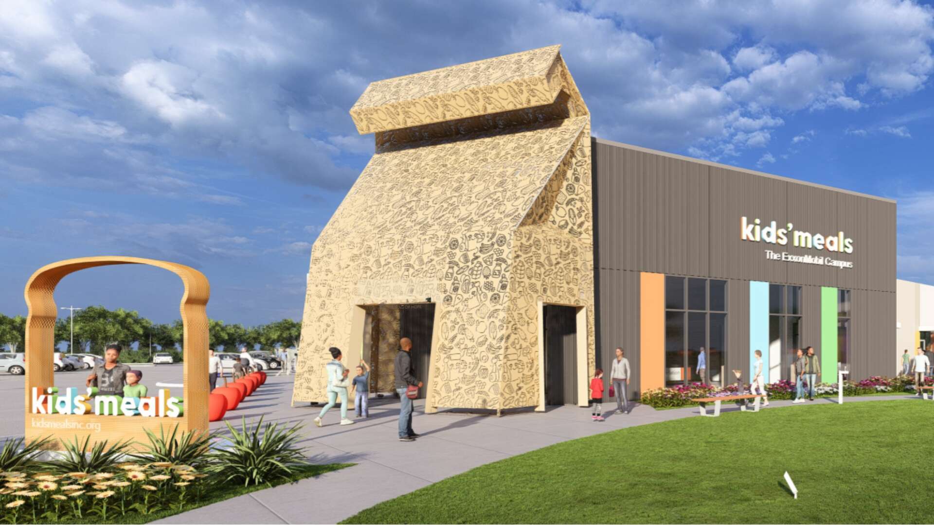 First look: Renderings of Kids' Meals ExxonMobil Campus after $3M gift