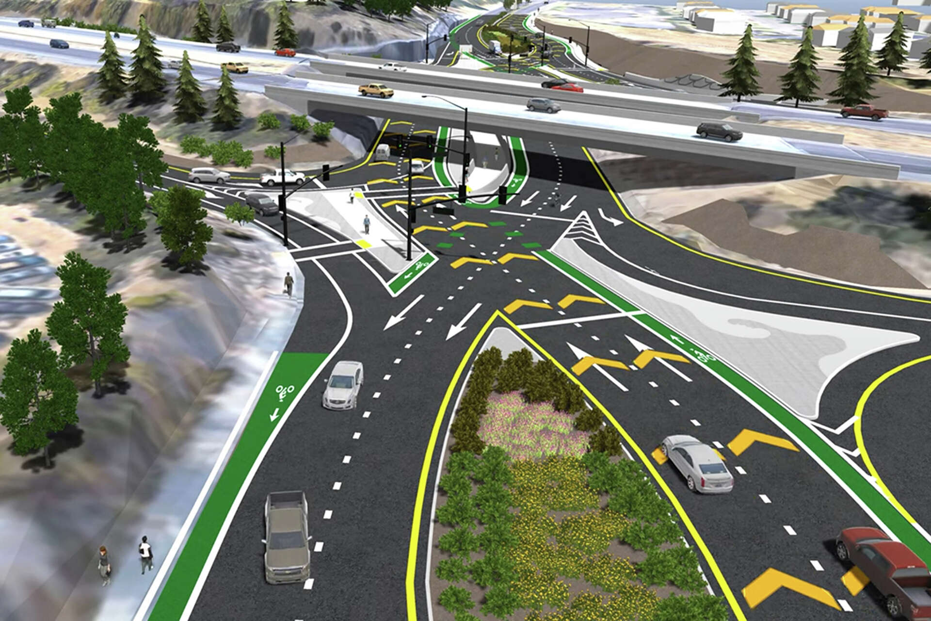 New intersection project is the first of its kind in the Bay Area