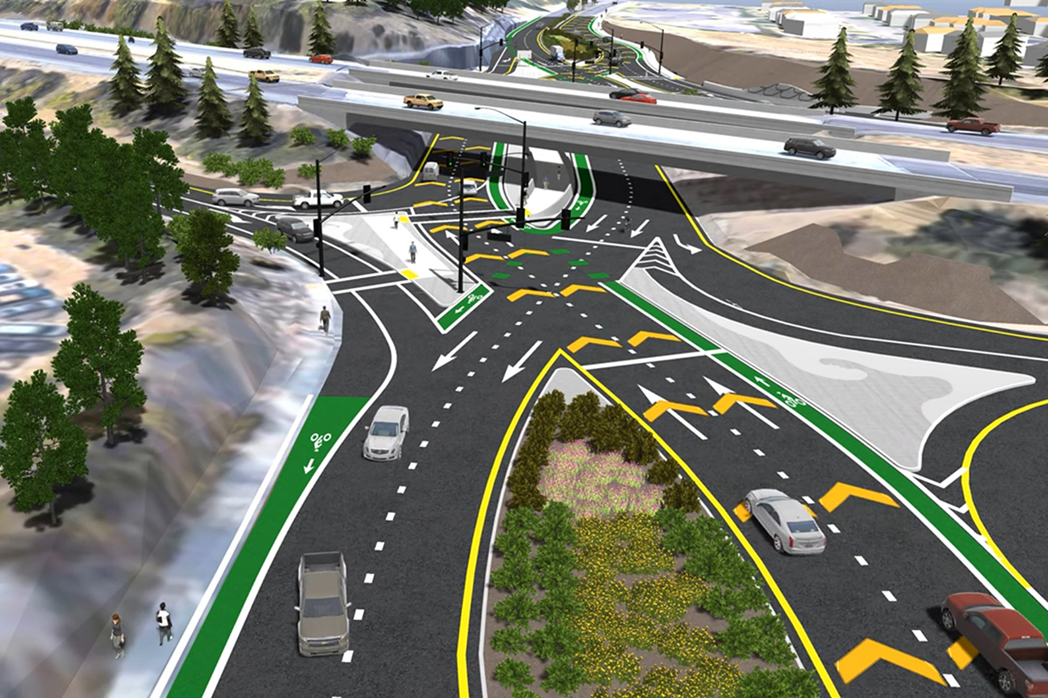 New intersection project is the first of its kind in the Bay Area