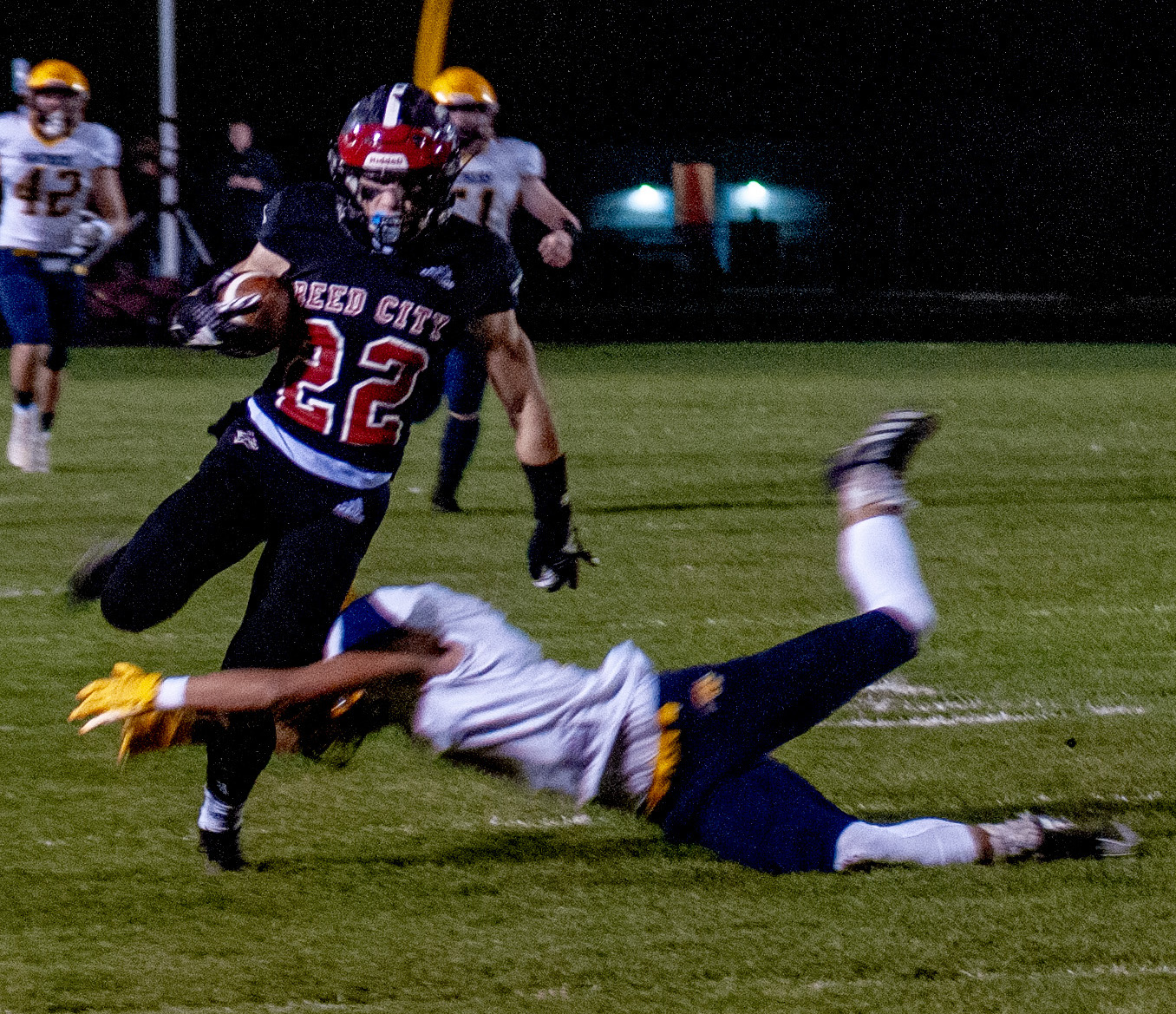 Reed City celebrates third straight district title