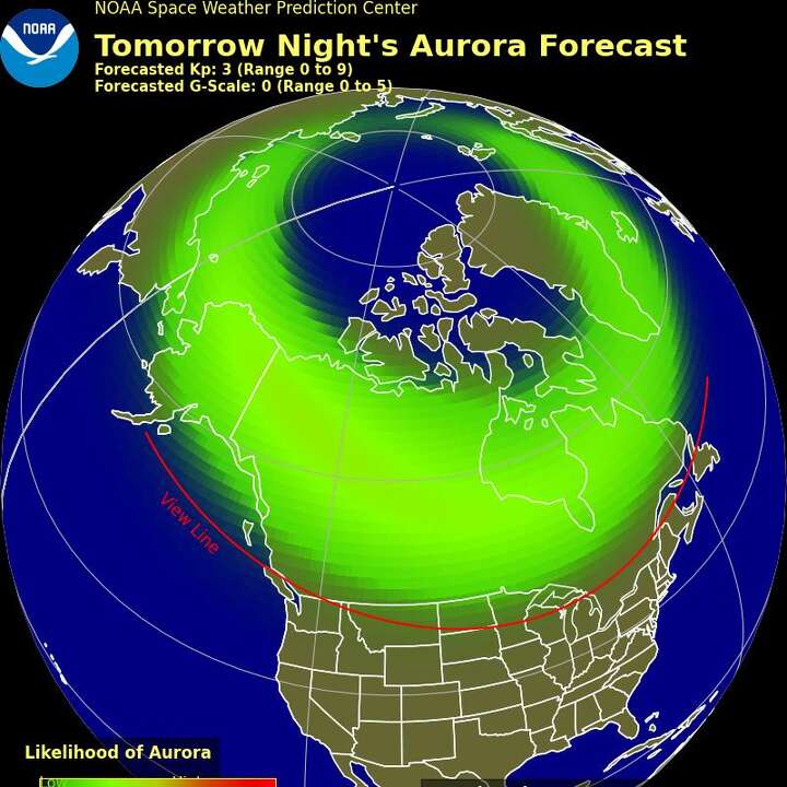 Update: NOAA releases US weekend northern lights forecast