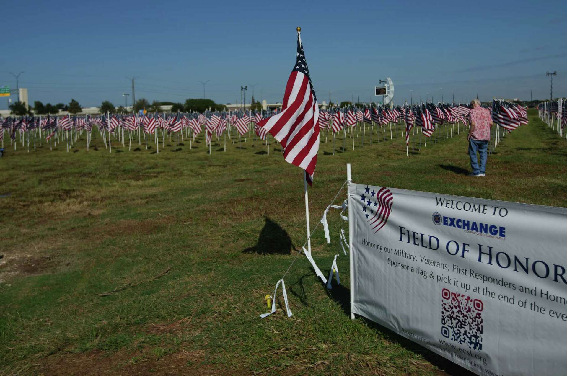 Exchange Club of Sugar Land hosts 'Field of Honor' event with 2K flags