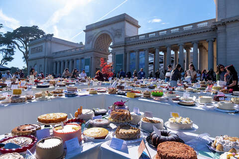More than 600 cakes take over SF museum at whimsical cake picnic