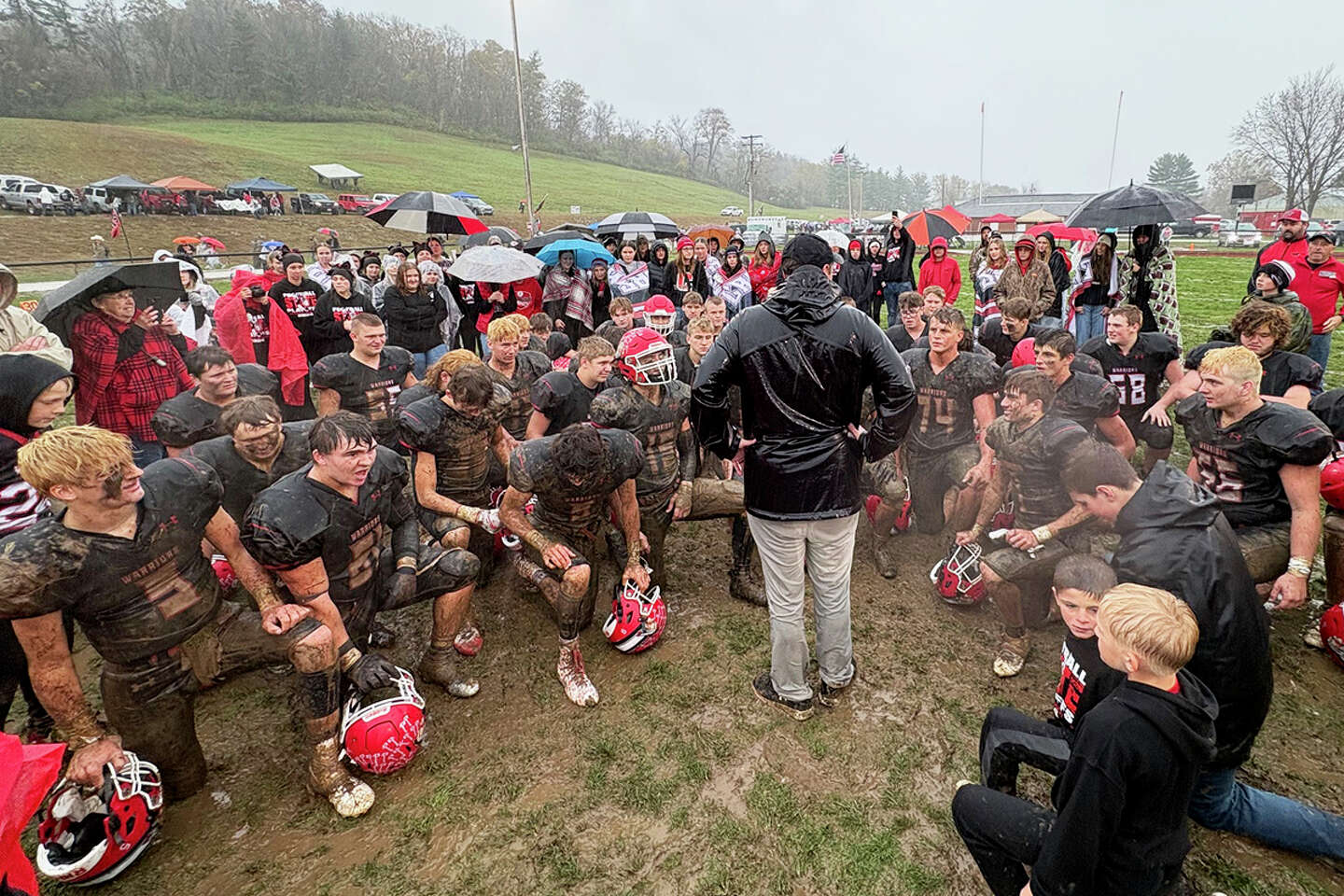Calhoun gets out of the mud with 1A football win over Sesser-Valier