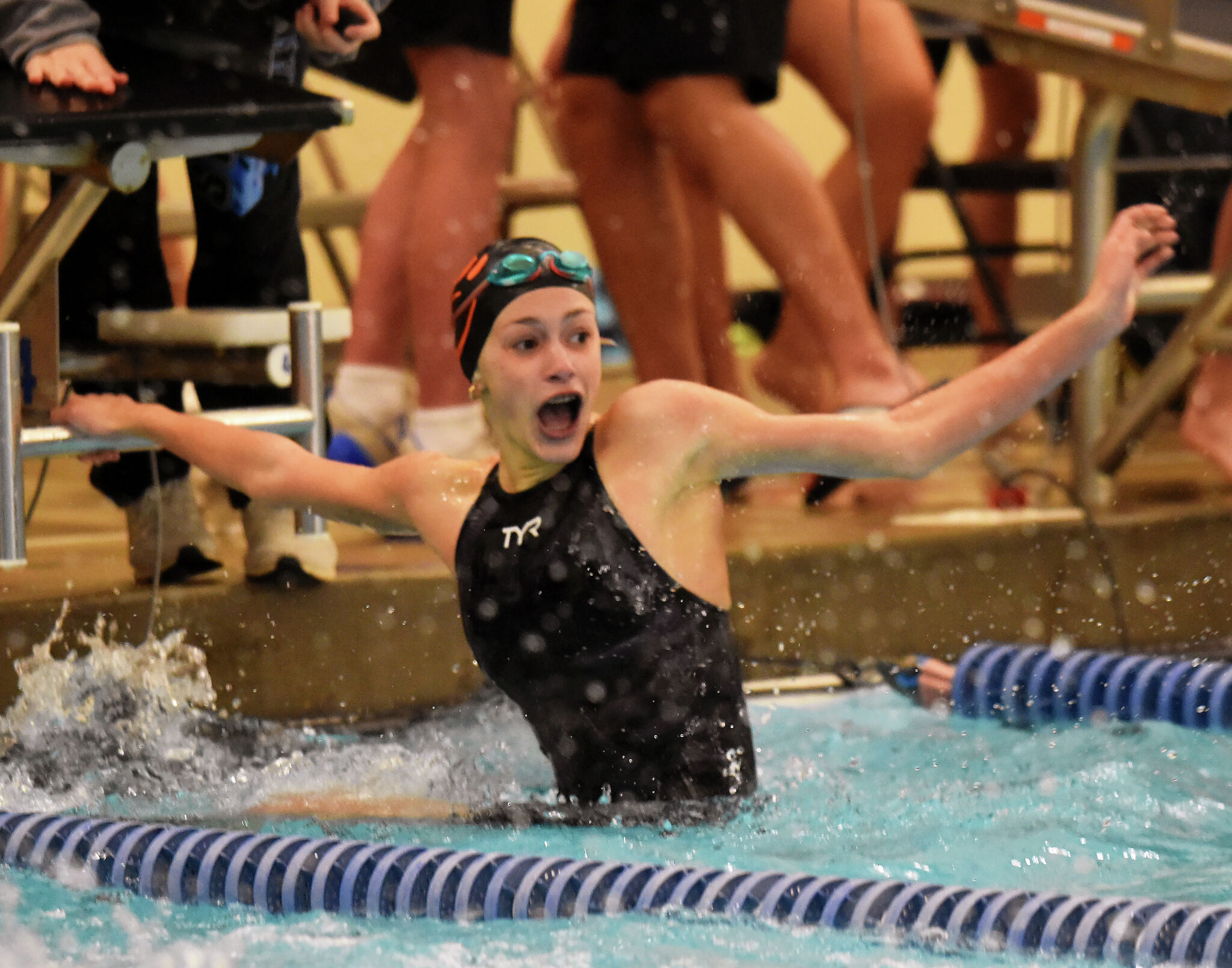 Scout Jackson flourishes in the pool her junior season