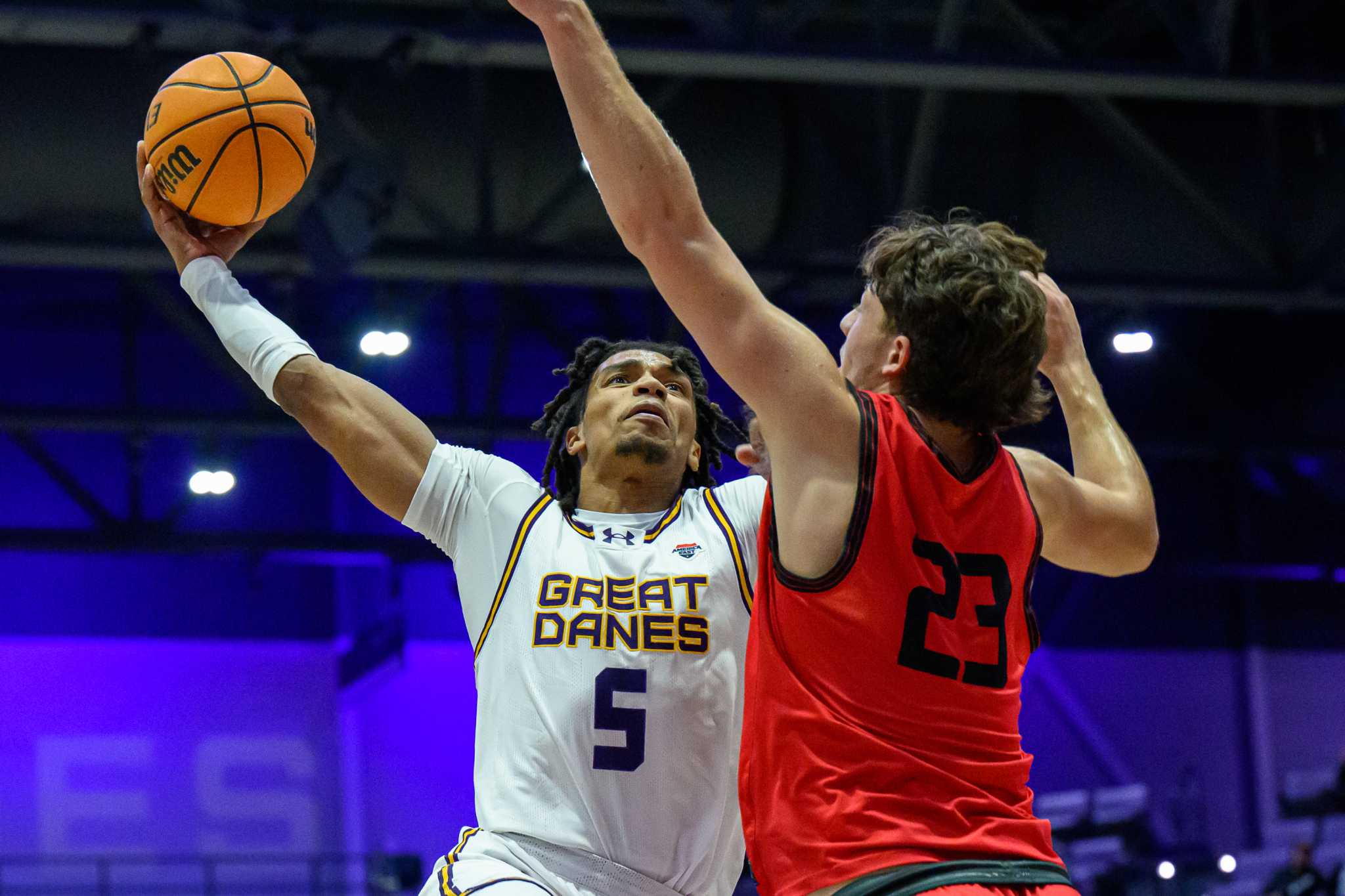 UAlbany men's basketball wins home opener vs. SUNY Oneonta