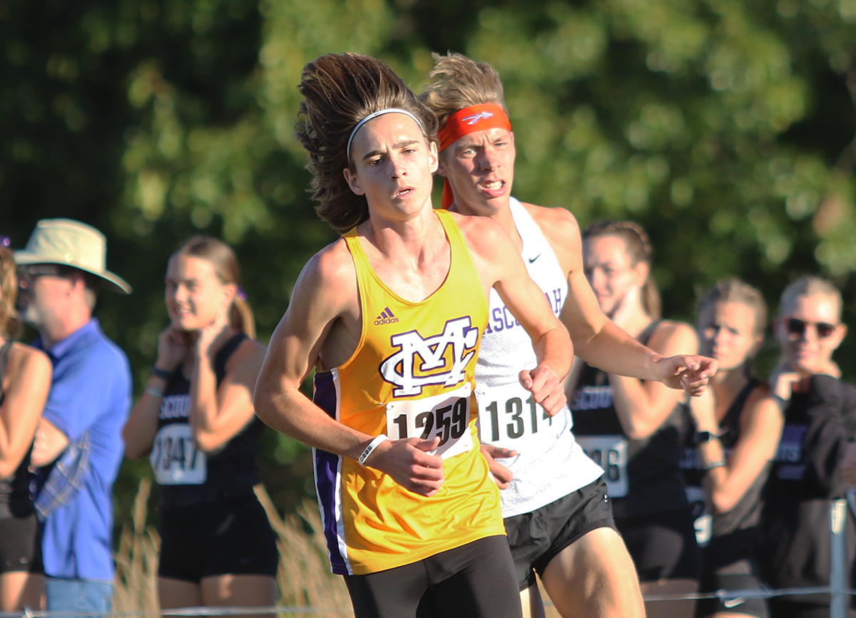 Max Weber runs to all-state status for CM cross country