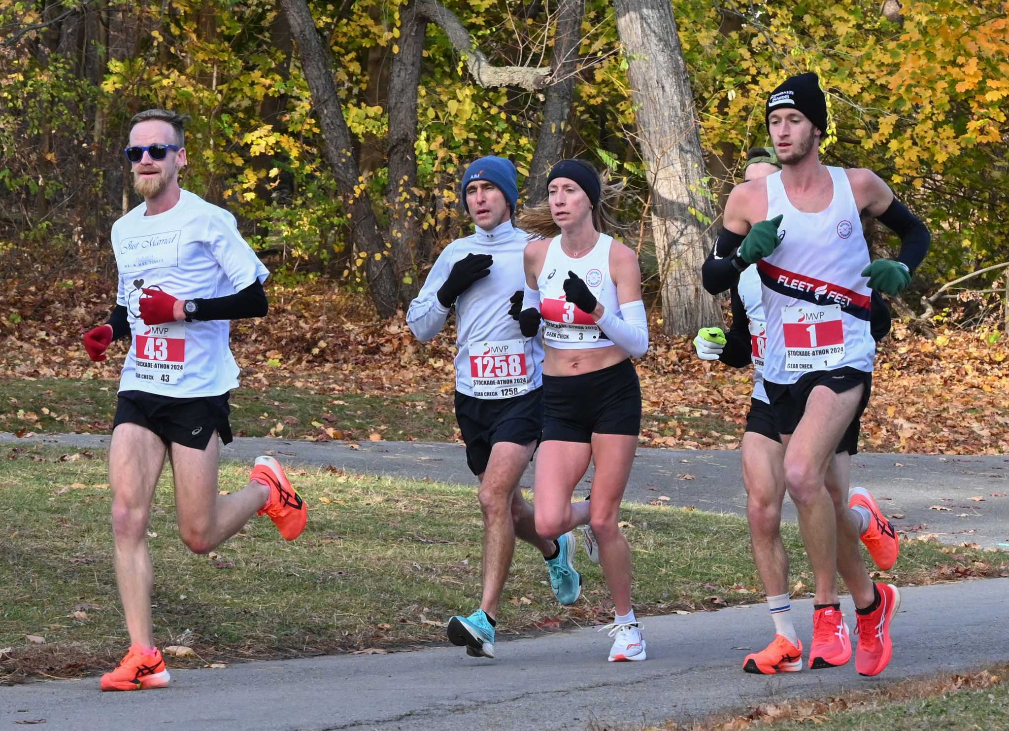 New mom Cara Udvadia wins women's Stockade-athon 15K