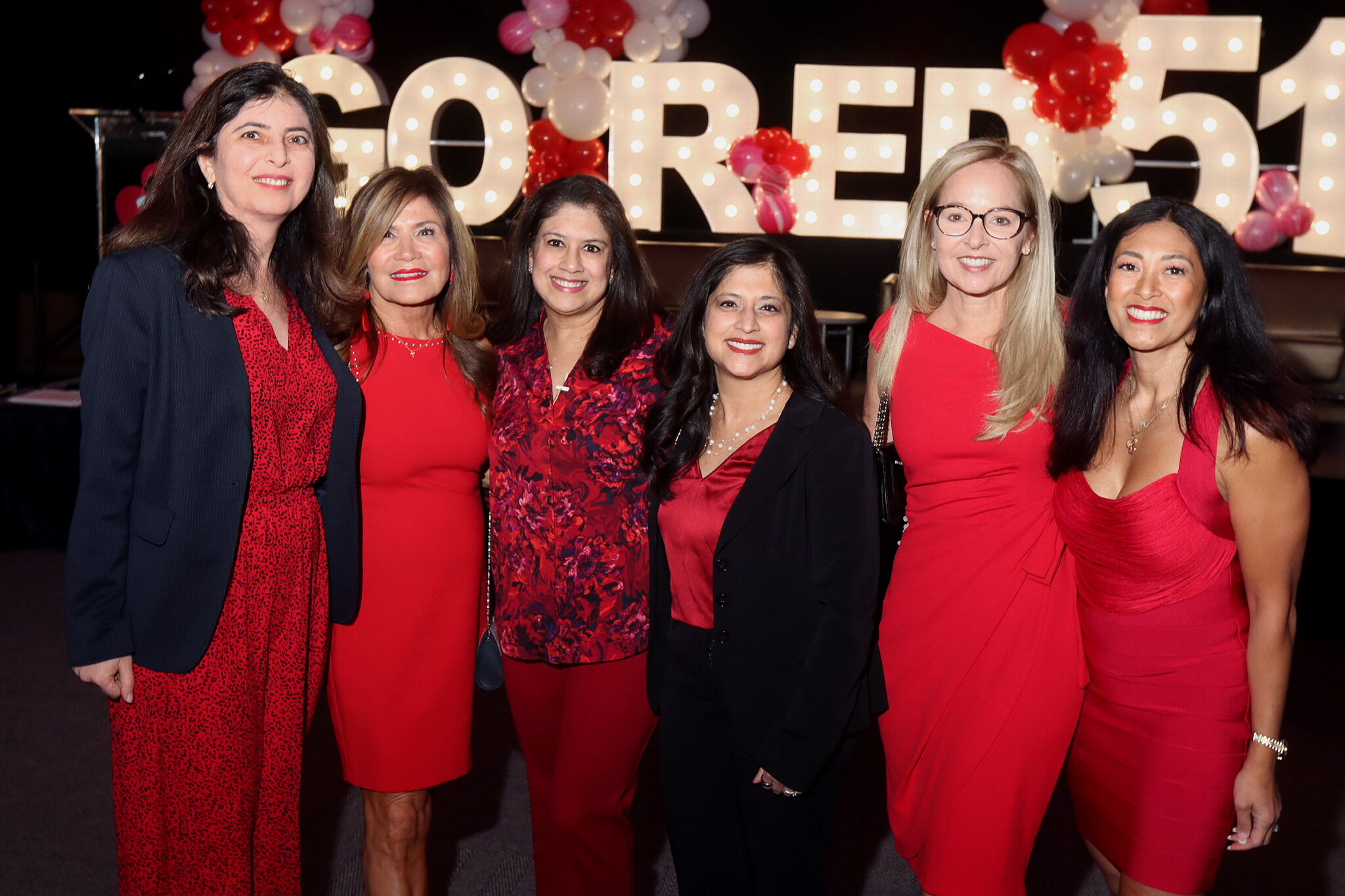 SEEN: American Heart Association's Go Red for Women luncheon