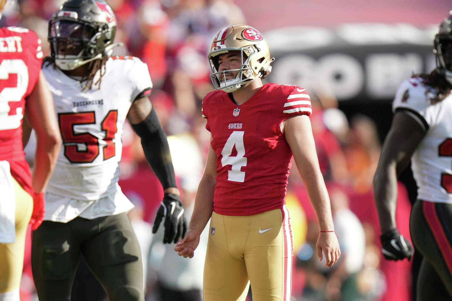 49ers’ Deebo Samuel boiled over when Jake Moody misfired a third time