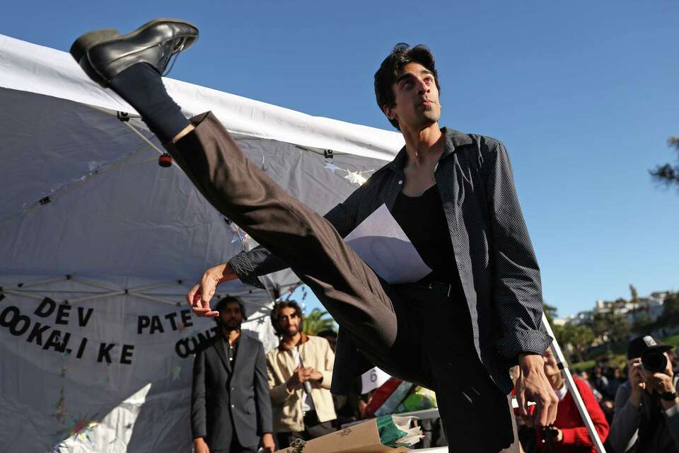 Dev Patel look-alike contest draws hundreds to Dolores Park