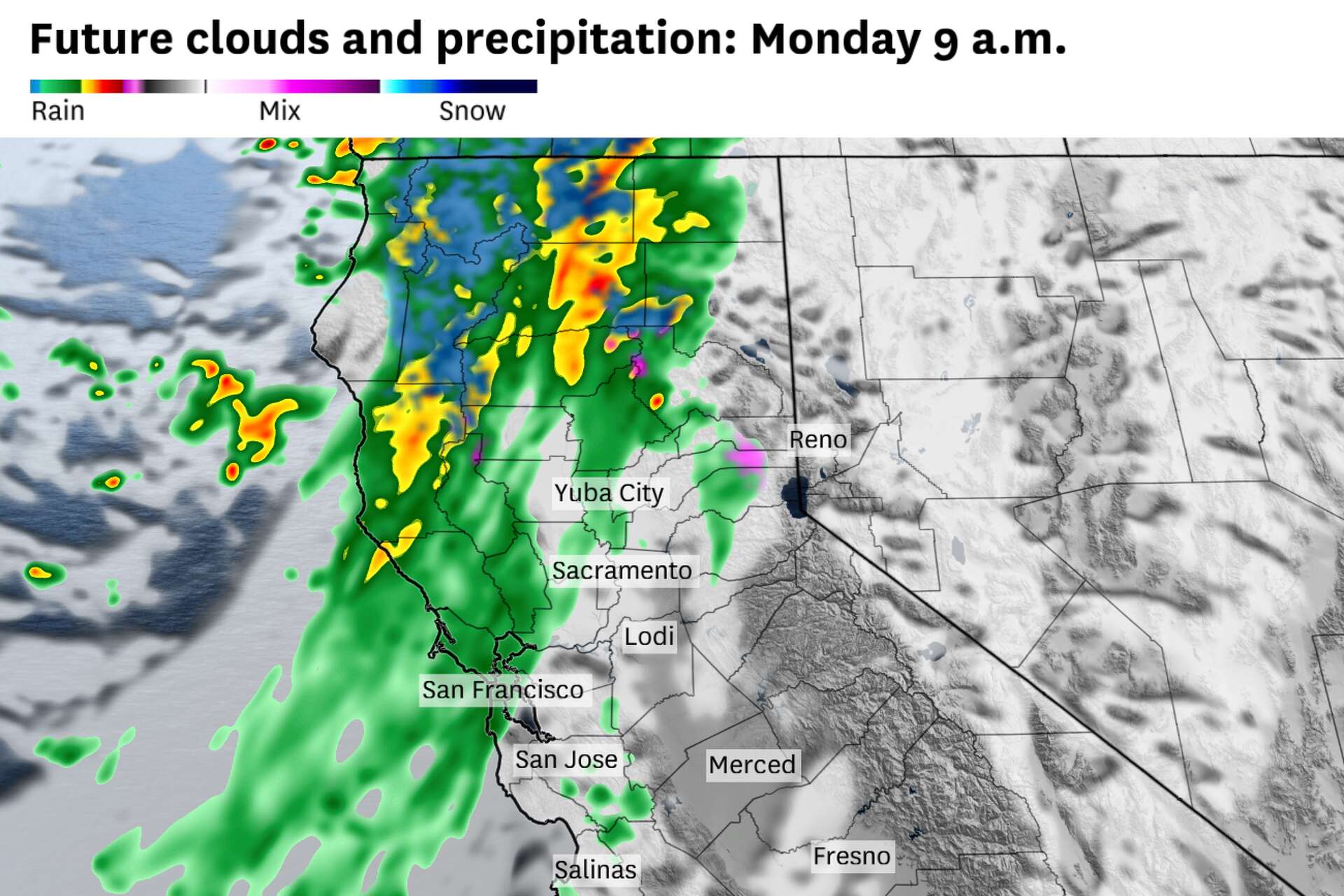 San Francisco weather: Rain brings wettest days since March