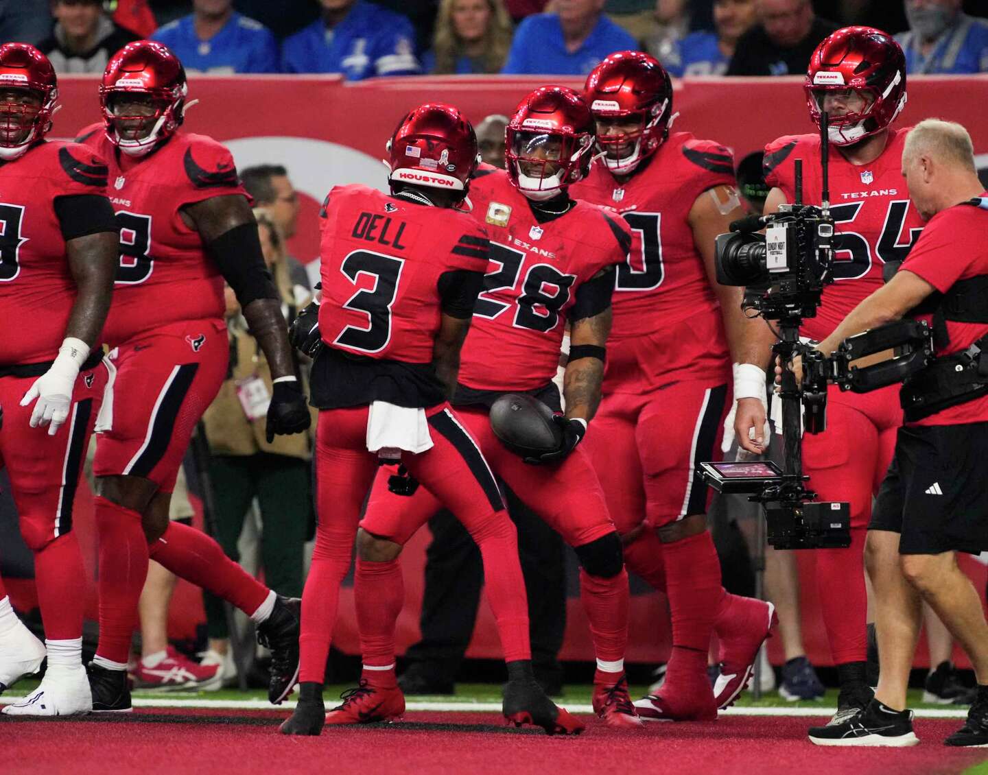 Houston Texans collapse in second half, lose to Detroit Lions