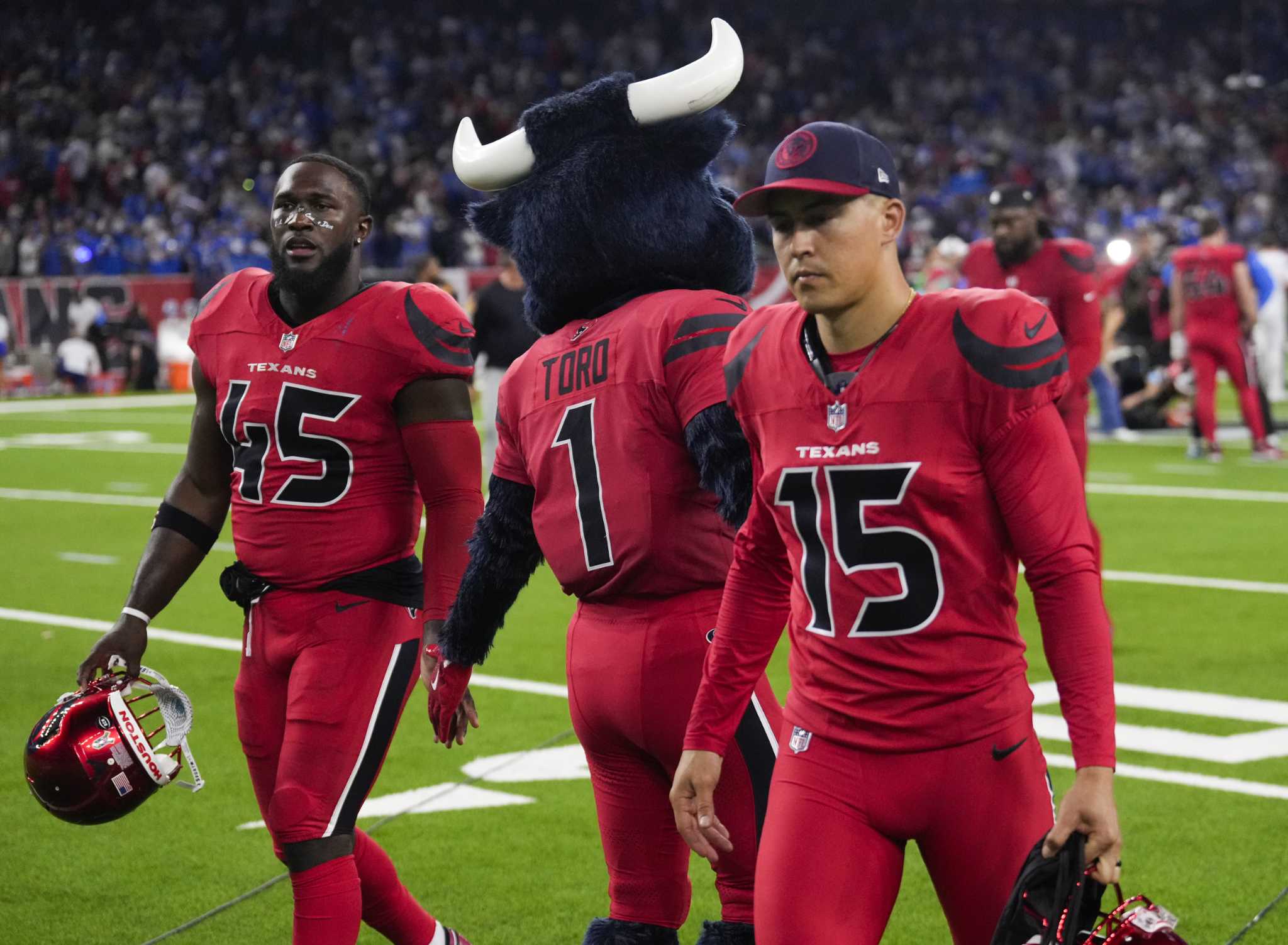 Houston Texans collapse in second half, lose to Detroit Lions