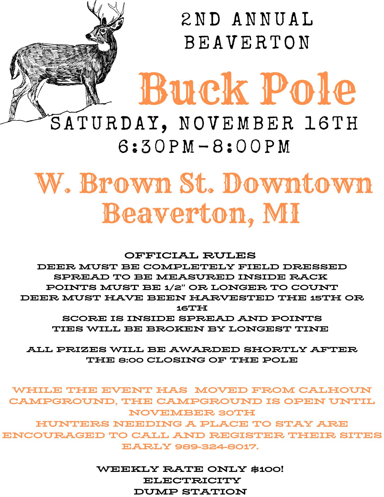 Beaverton Buck Pole returns at new location