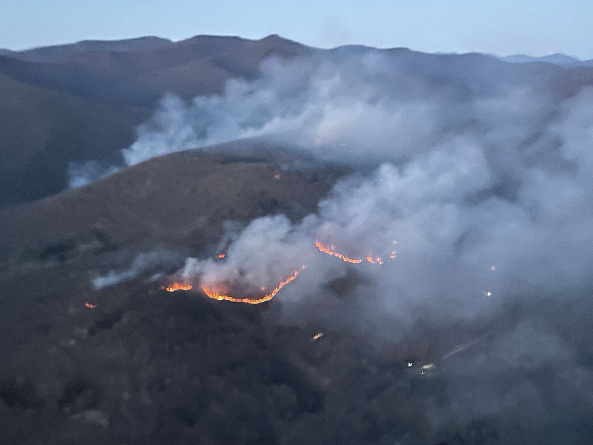 Whitehouse Fire in Catskills contained after burning mountain