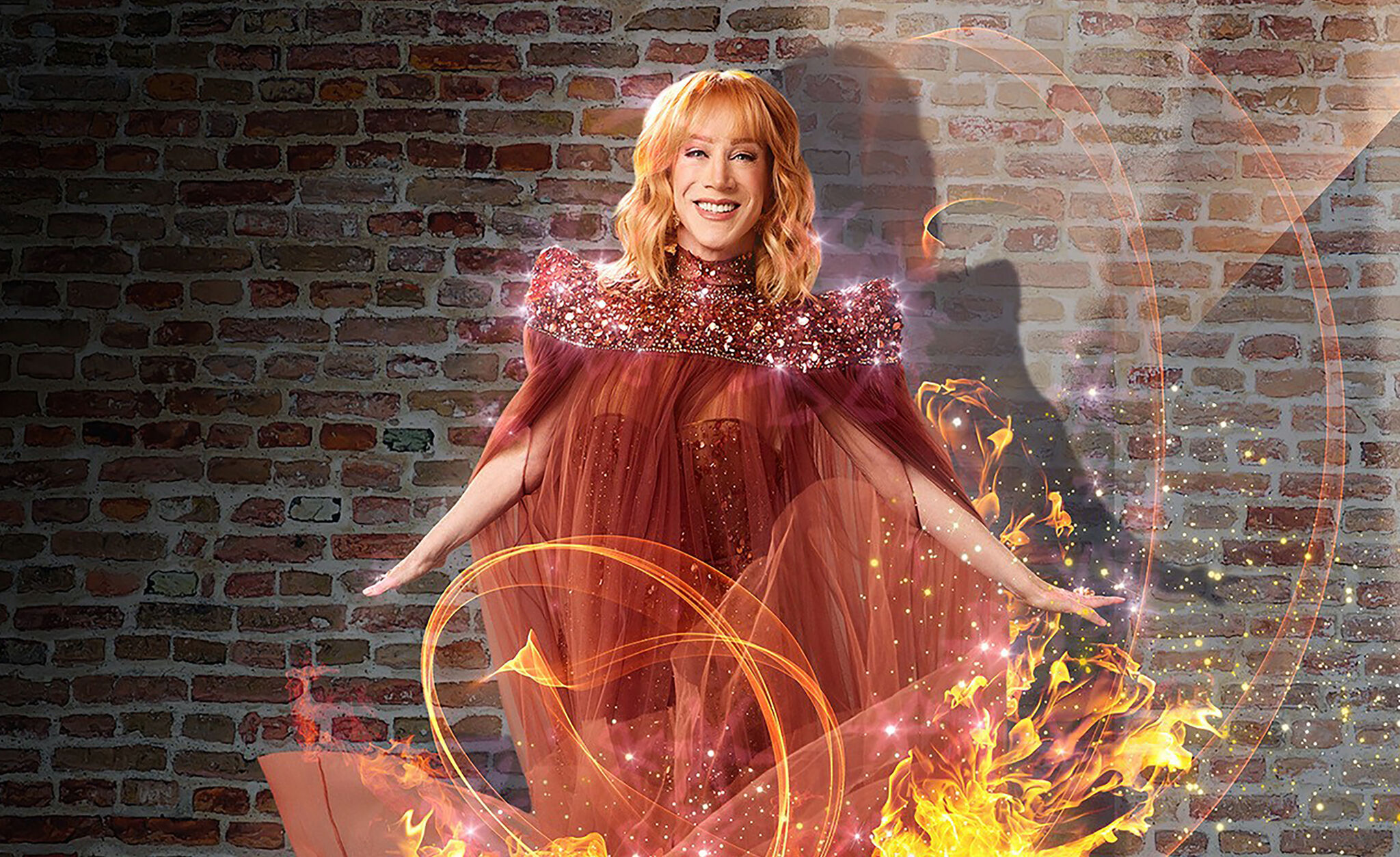 Comedian Kathy Griffin finds humor in her darkest moments