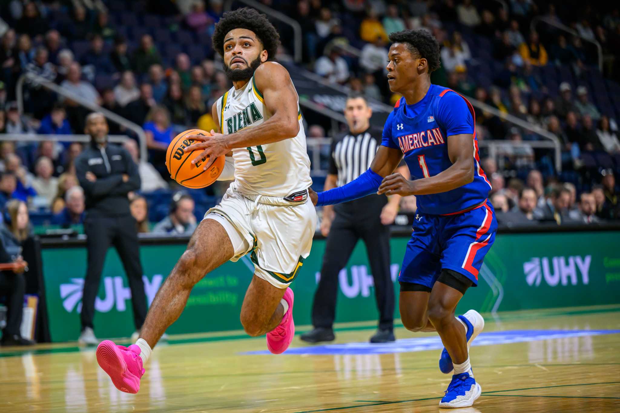 Siena basketball's Justice Shoats to stay in starting lineup