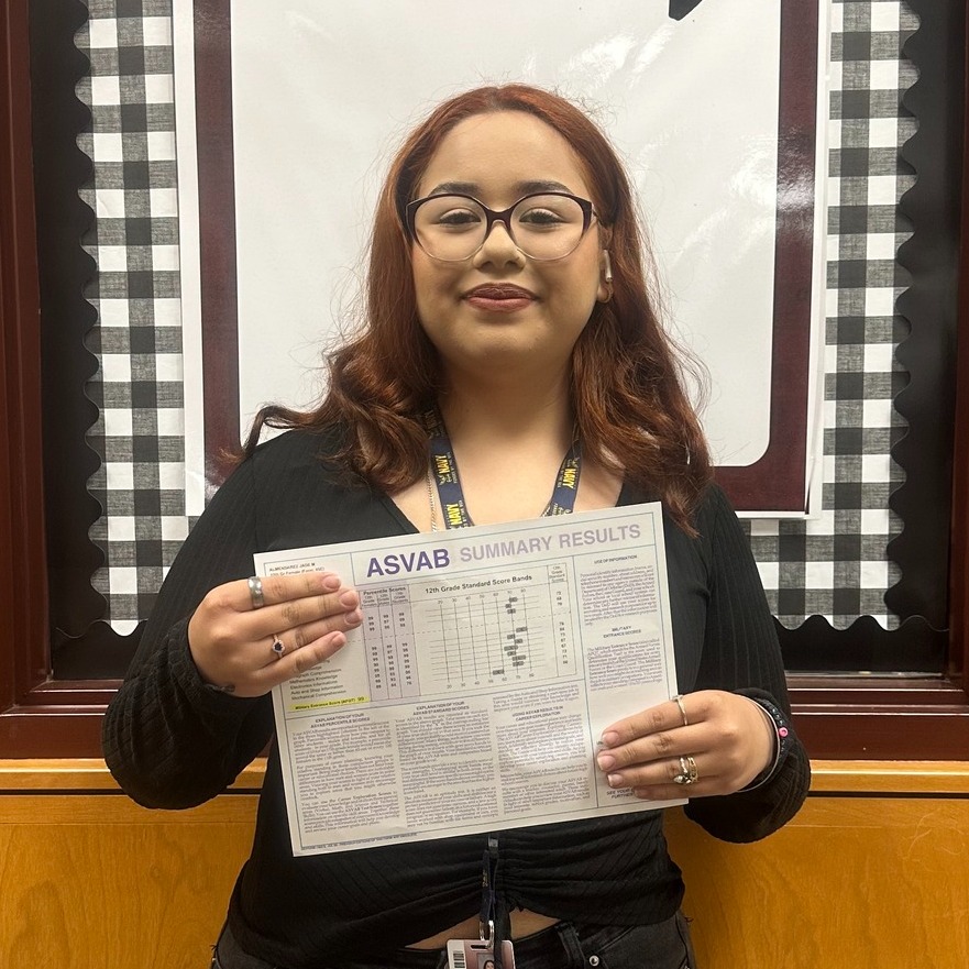 Legacy High senior earns perfect ASVAB score, plans military future