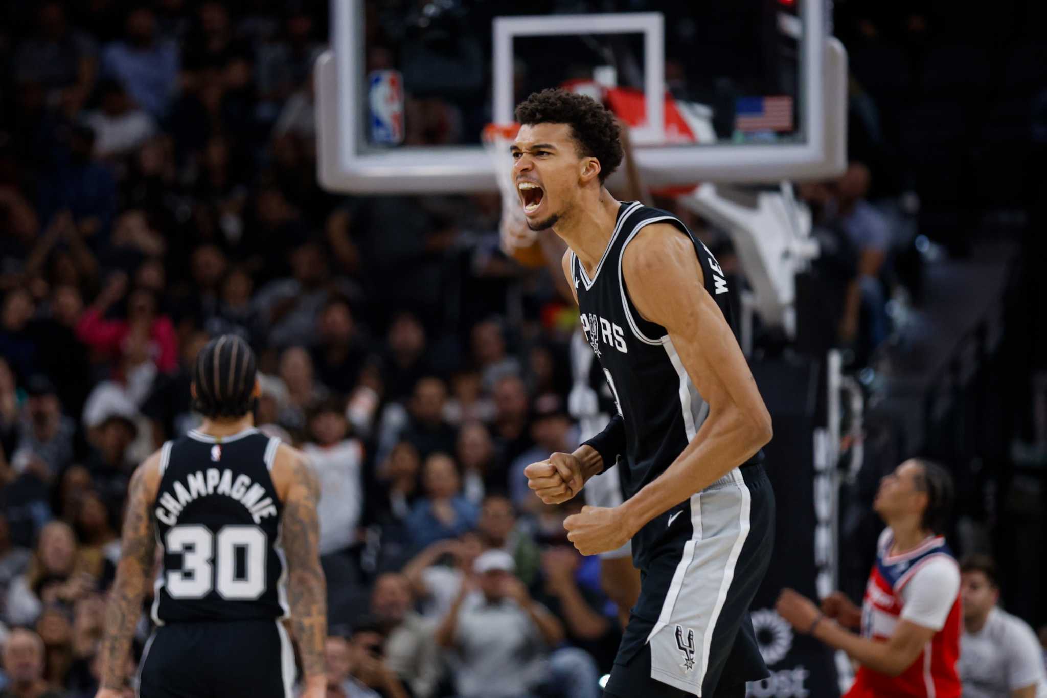 Spurs' Victor Wembanyama scores 50 points vs. Washington Wizards
