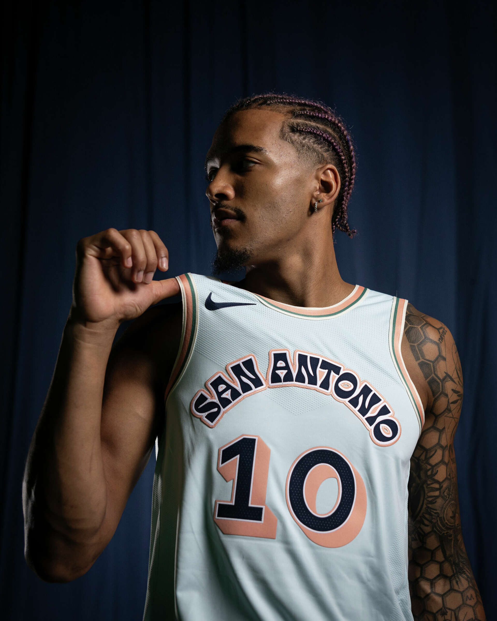 Spurs reveal new City Edition uniforms for 2024-25 season