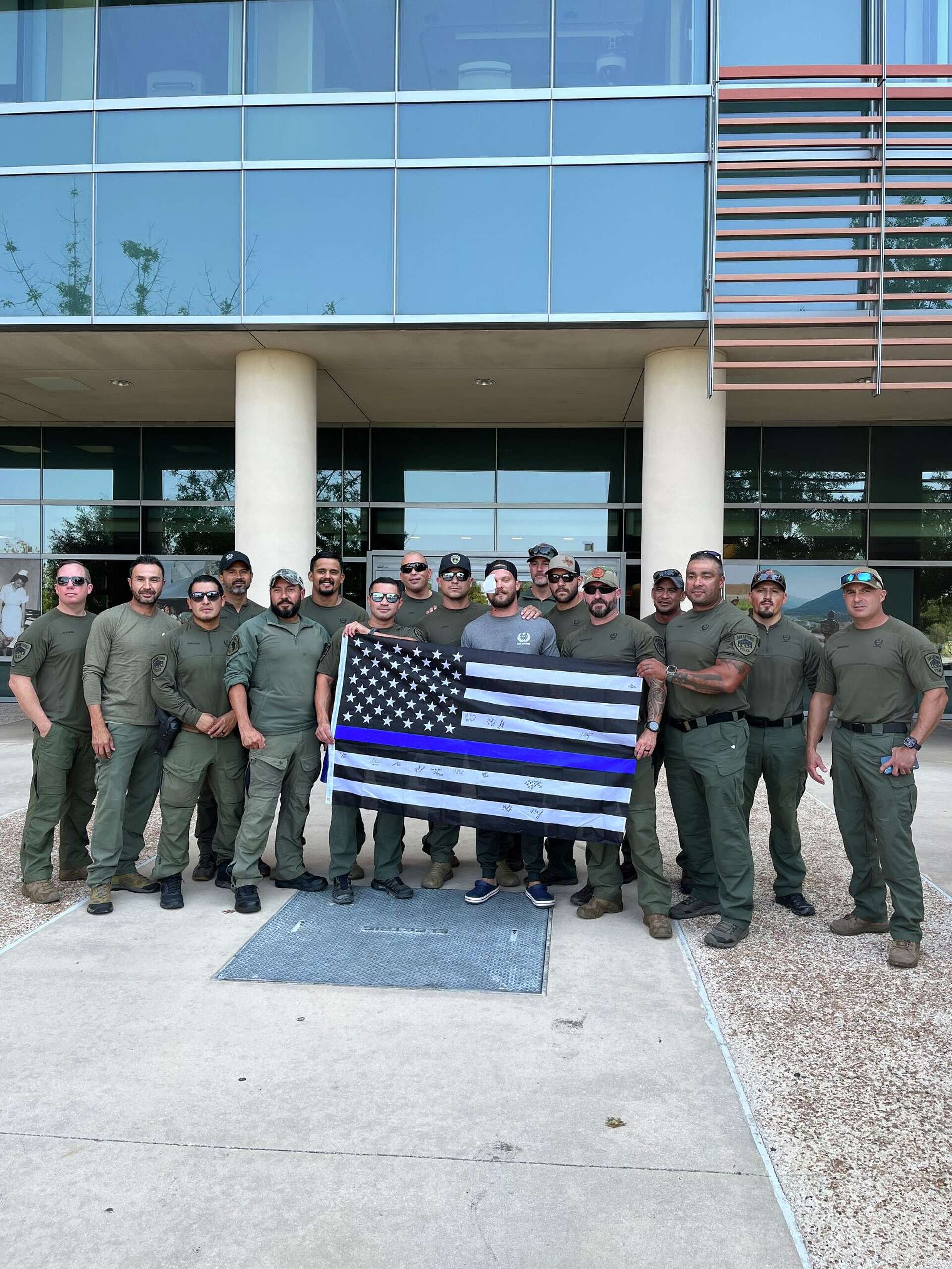 SWAT officer who lost eye in shooting defies odds to return to duty