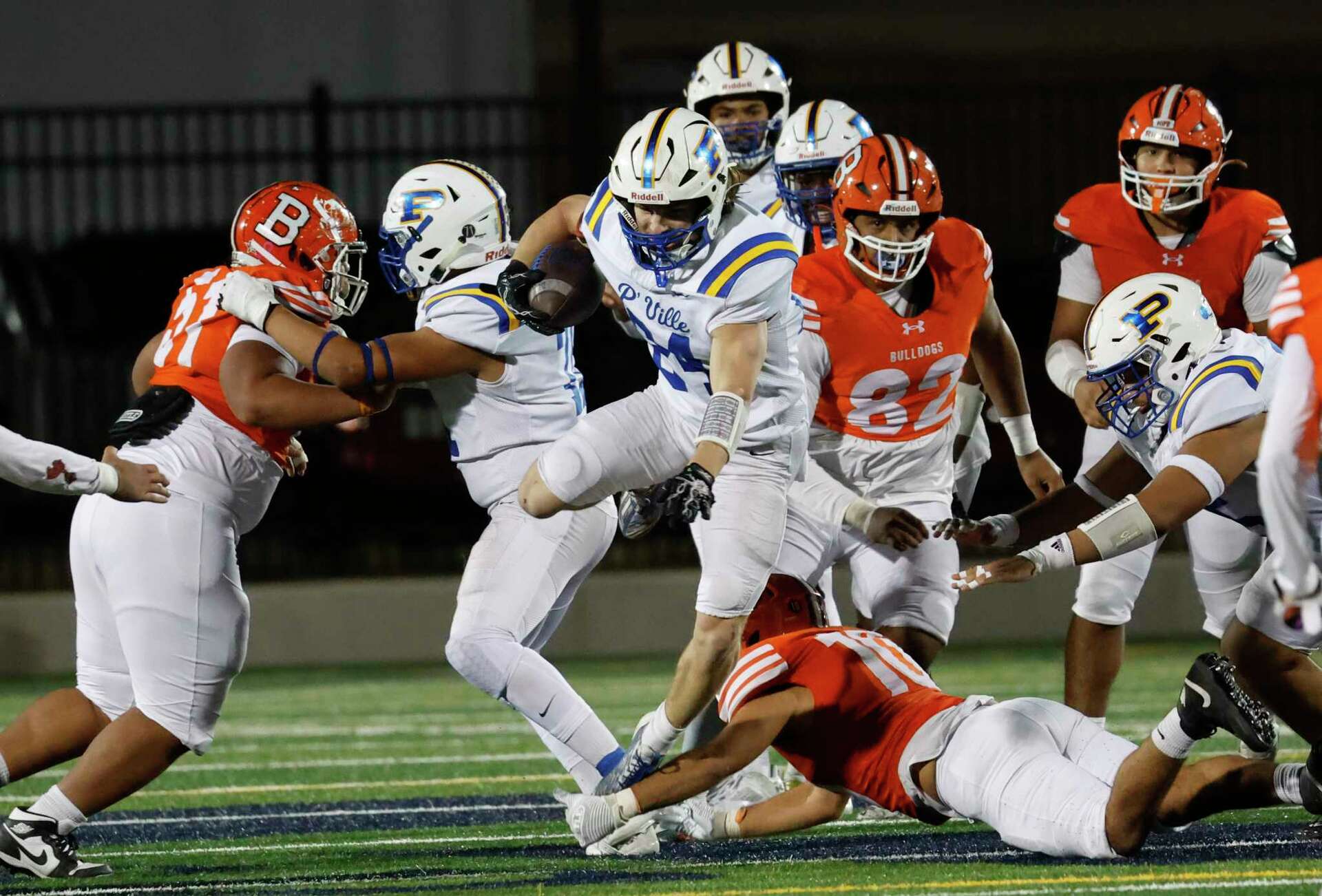 Burbank football loses to Pflugerville in playoff opener