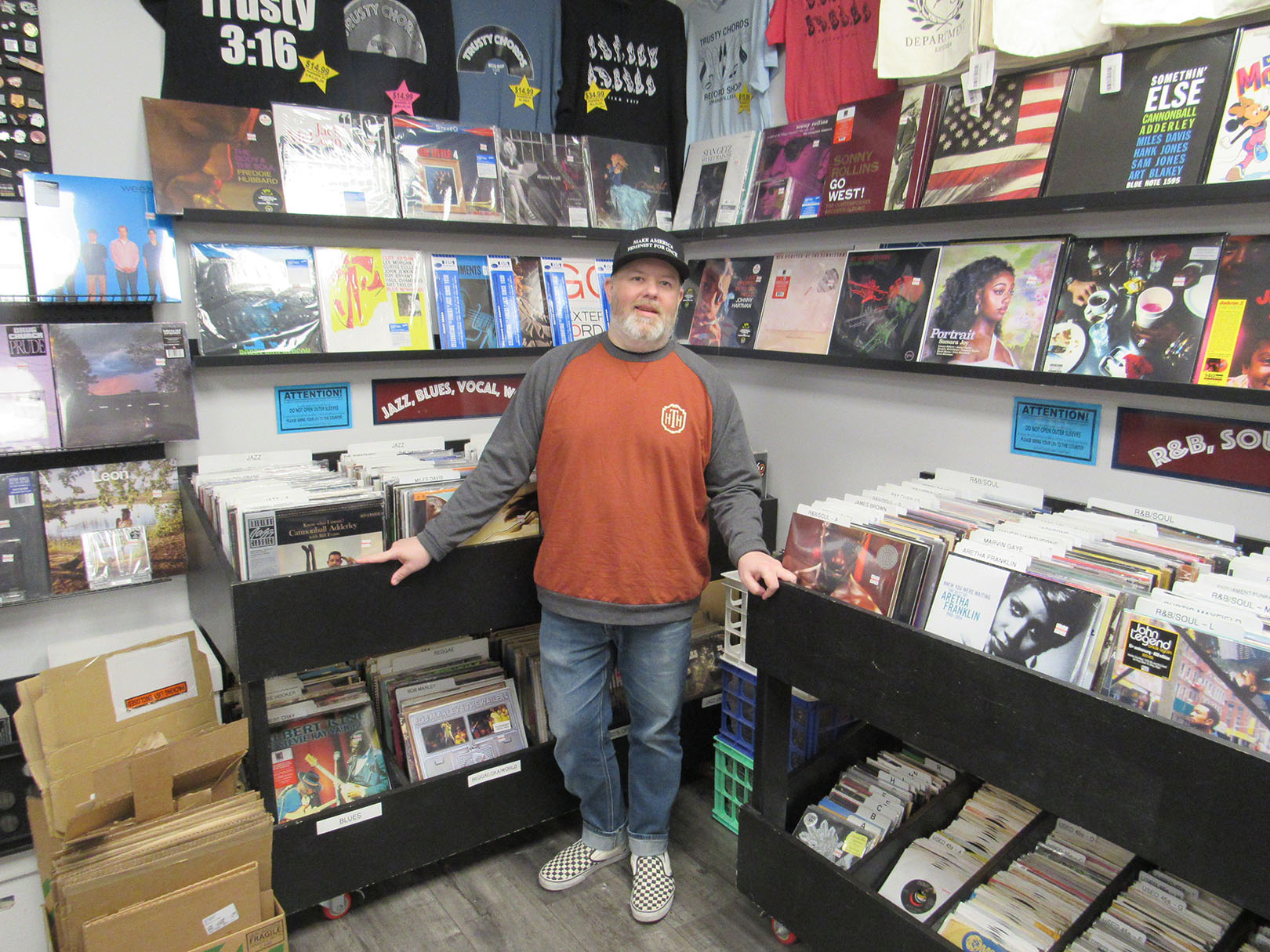Edwardsville's Trusty Chords Record Shop connects music fans