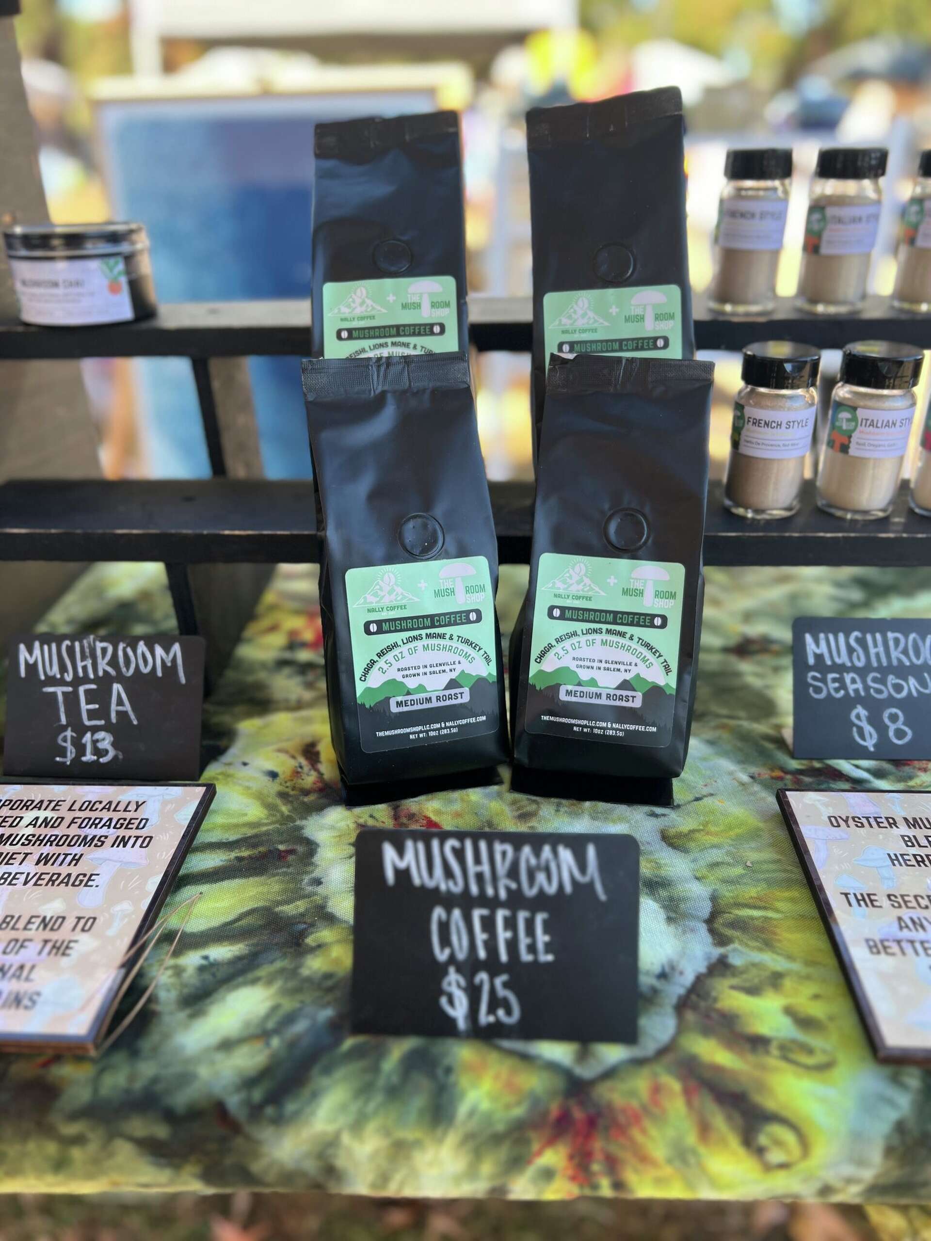 The Mushroom Shop offers grow kits, mushroom jerky, more