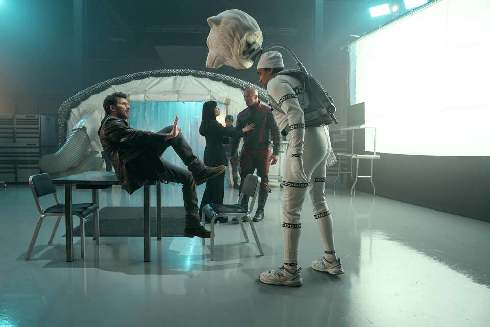 'Red One' stars Reinaldo Faberlle as Agent Garcia, talking polar bear