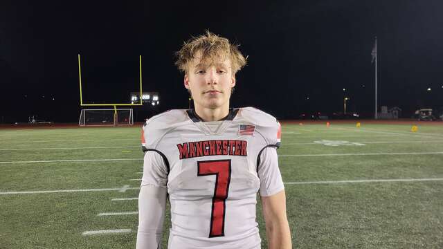 Manchester High School football rallies to edge New Britain