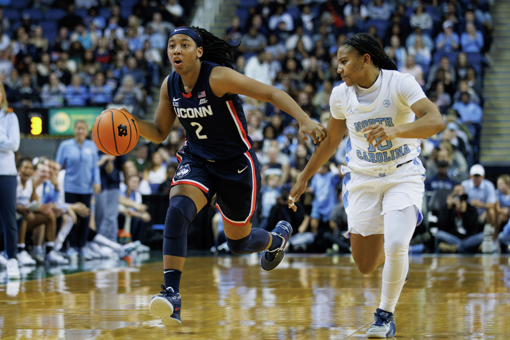 KK Arnold, Ice Brady thrive in new roles for UConn women's basketball