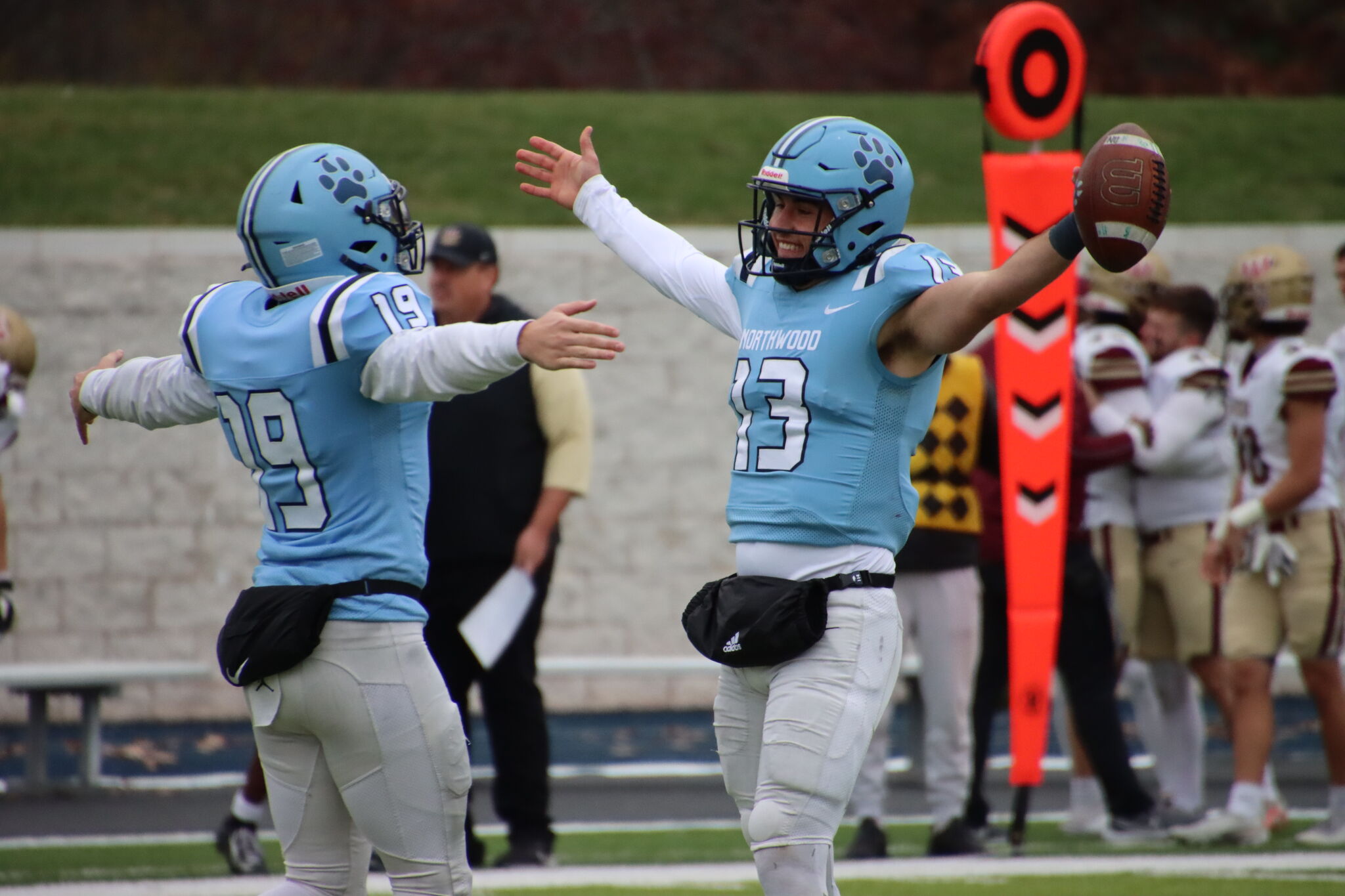 Northwood football ends season with crazy shootout victory