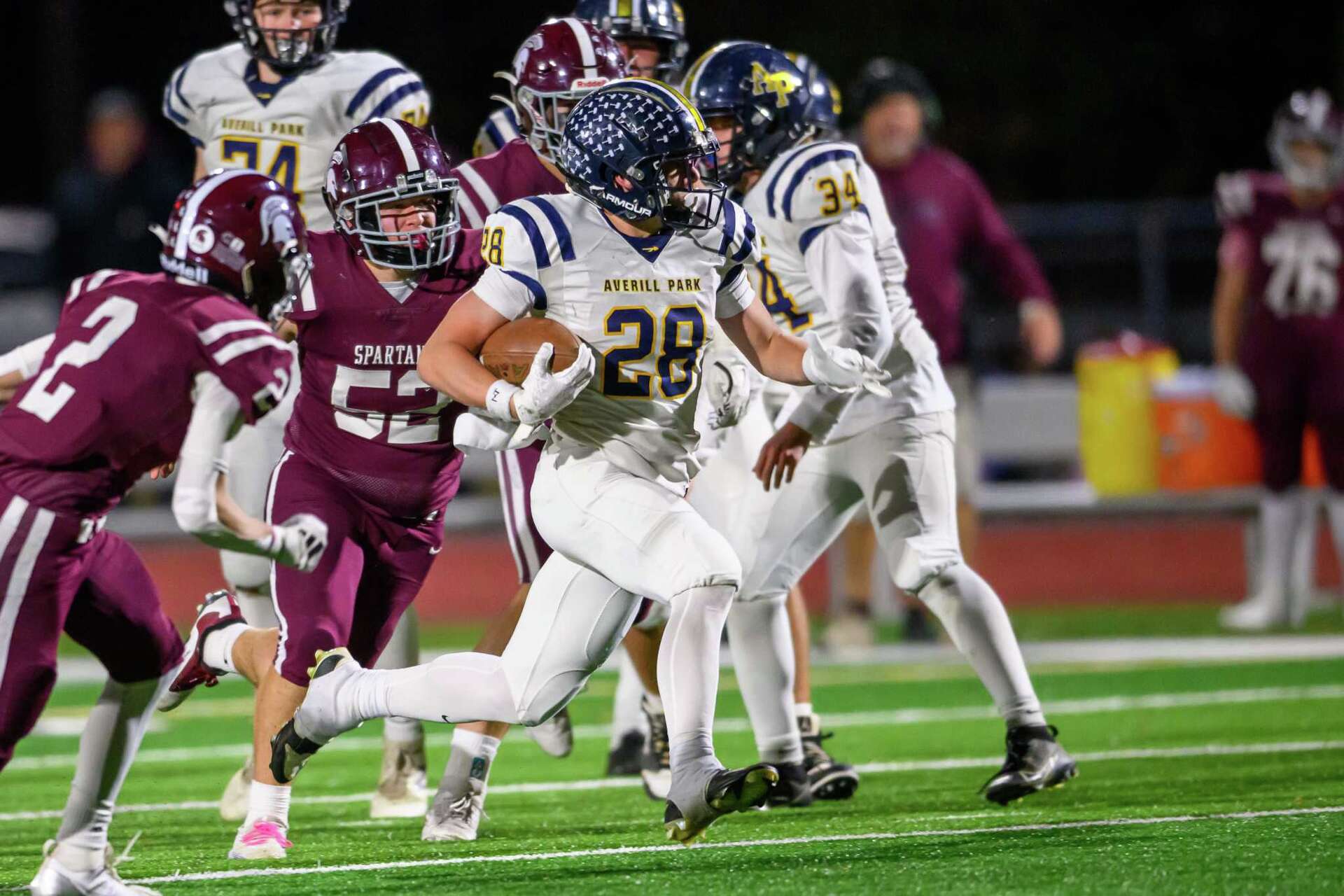 Averill Park runs away in second half for Section II Class A title