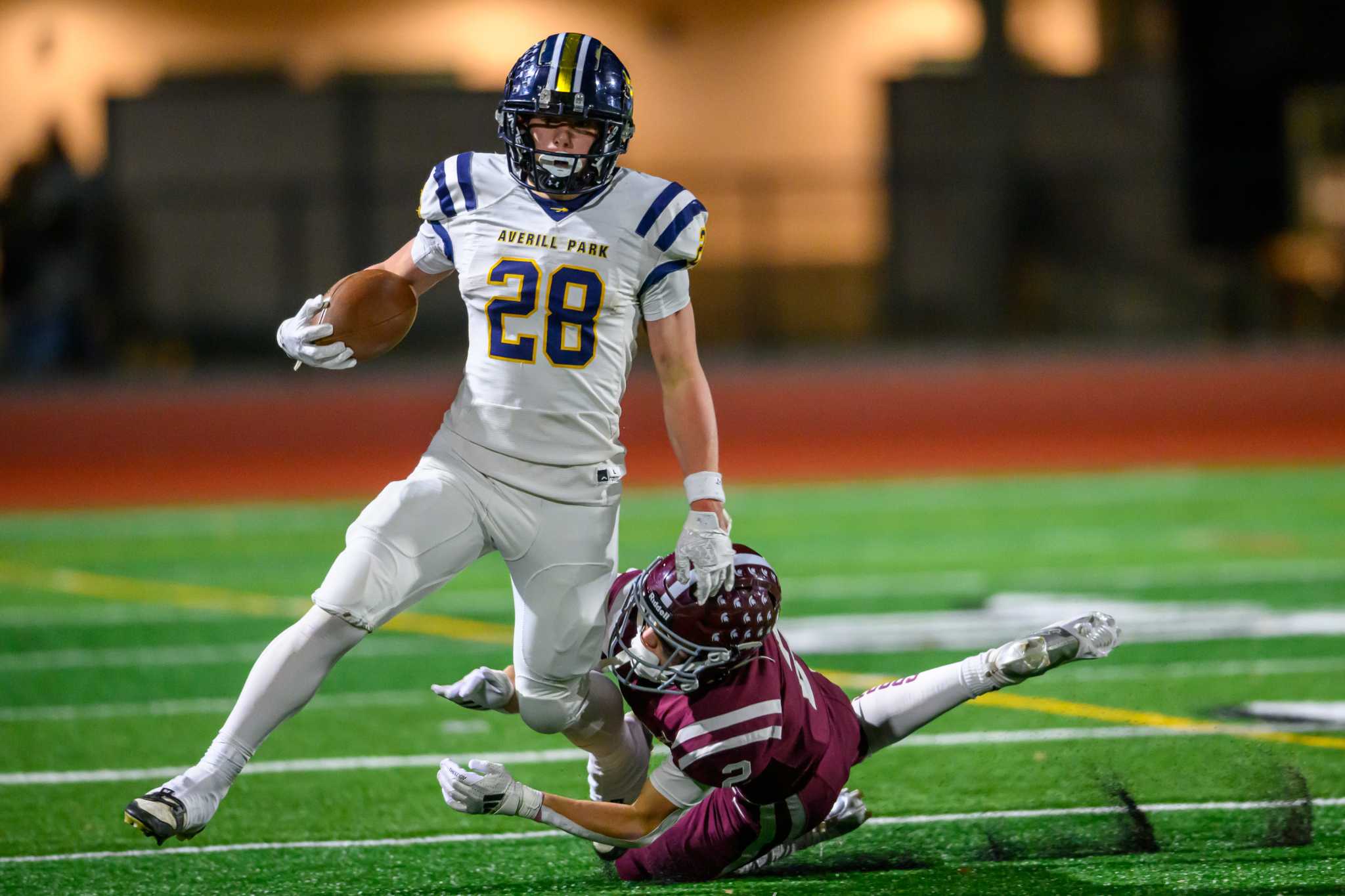 Averill Park runs away in second half for Section II Class A title